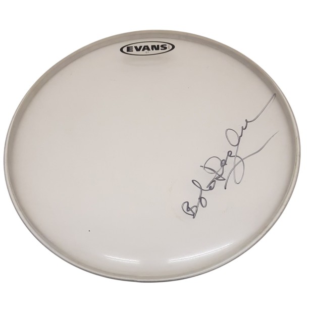 Bob Dylan Signed Drumskin - CharityStars
