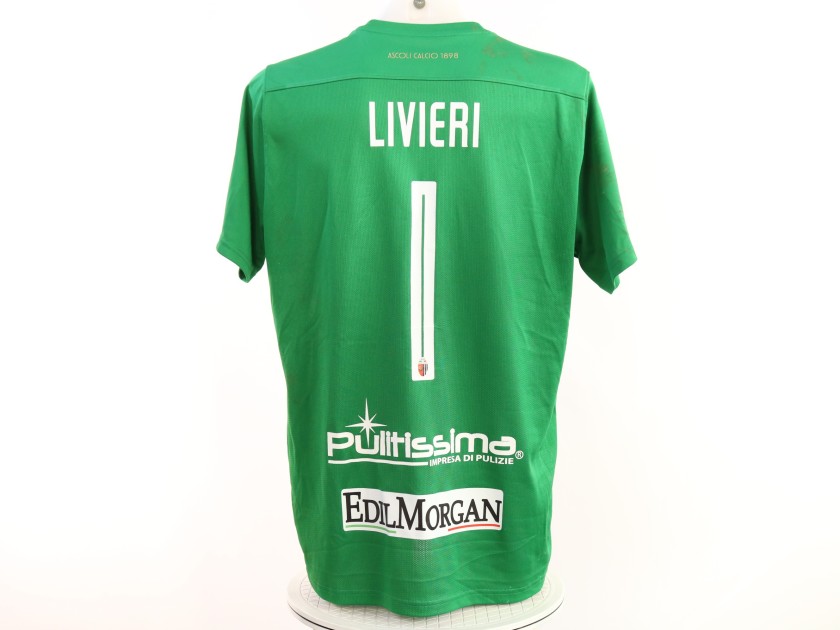 Livieri's Unwashed Shirt, Ascoli vs Milan Futuro 2025 - CharityStars