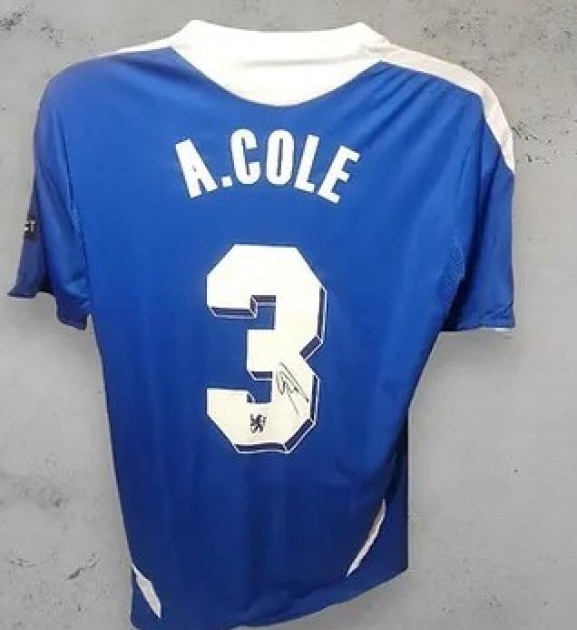 Ashley Cole's Chelsea 2012 Champions League Signed and Framed Shirt ...