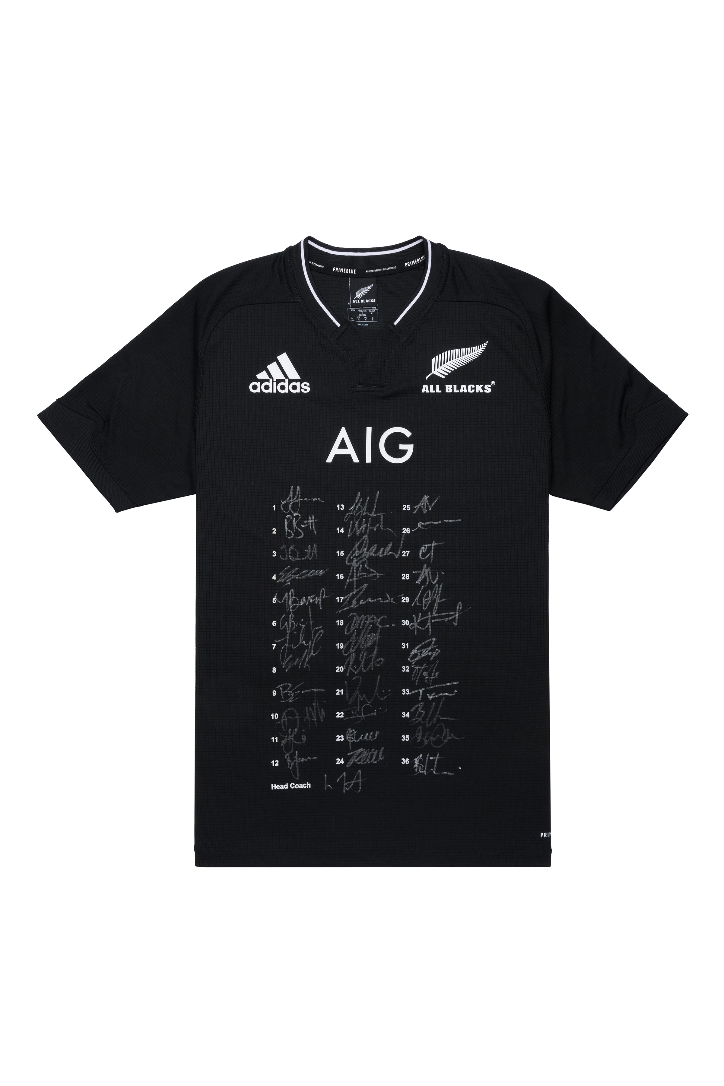 Official All Blacks Shirt, 2021/22 - Signed by the Squad - CharityStars