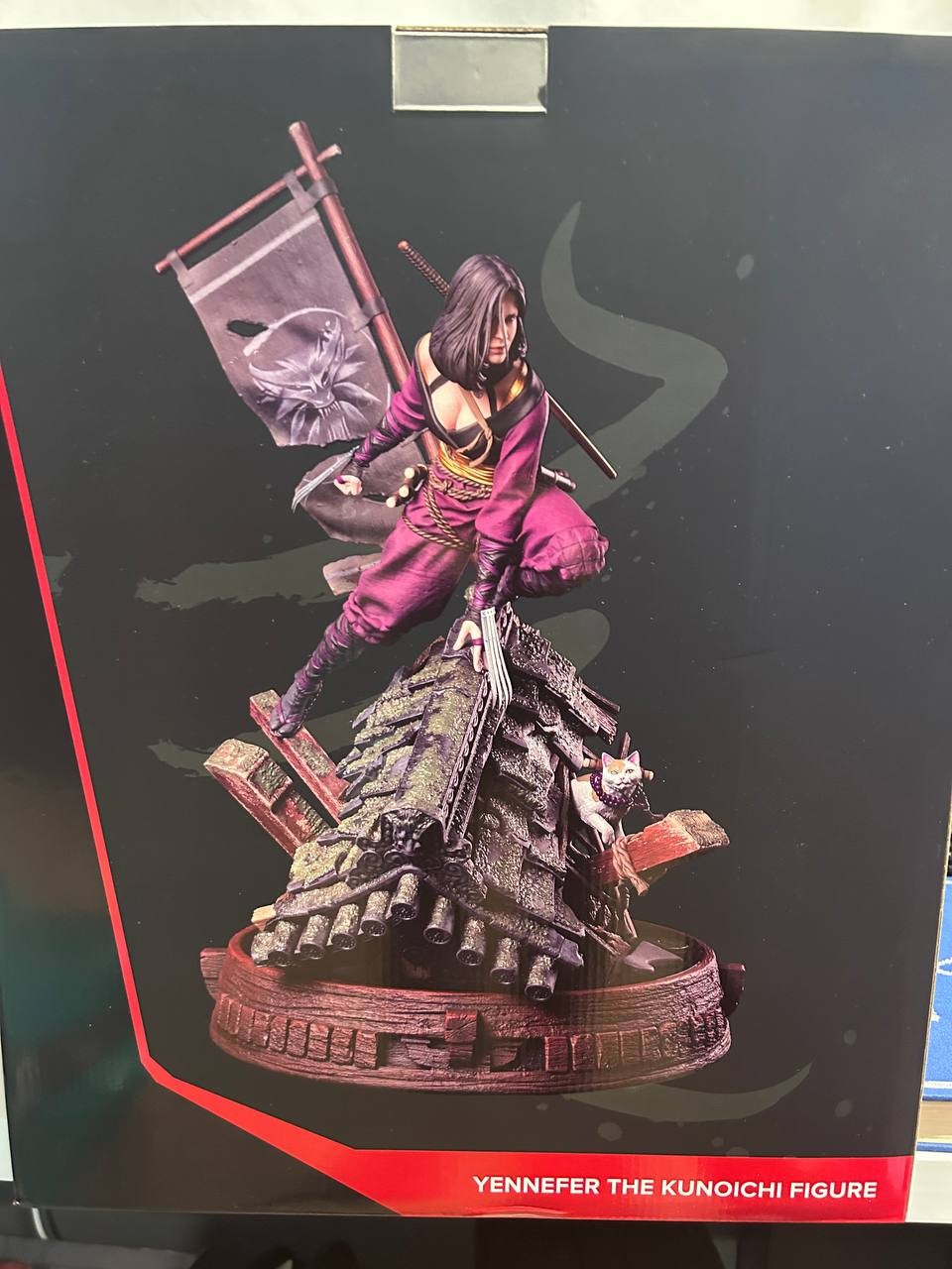 The Witcher Ronin Yennefer the Kunoichi Polystone Statue 17" Figure By ...