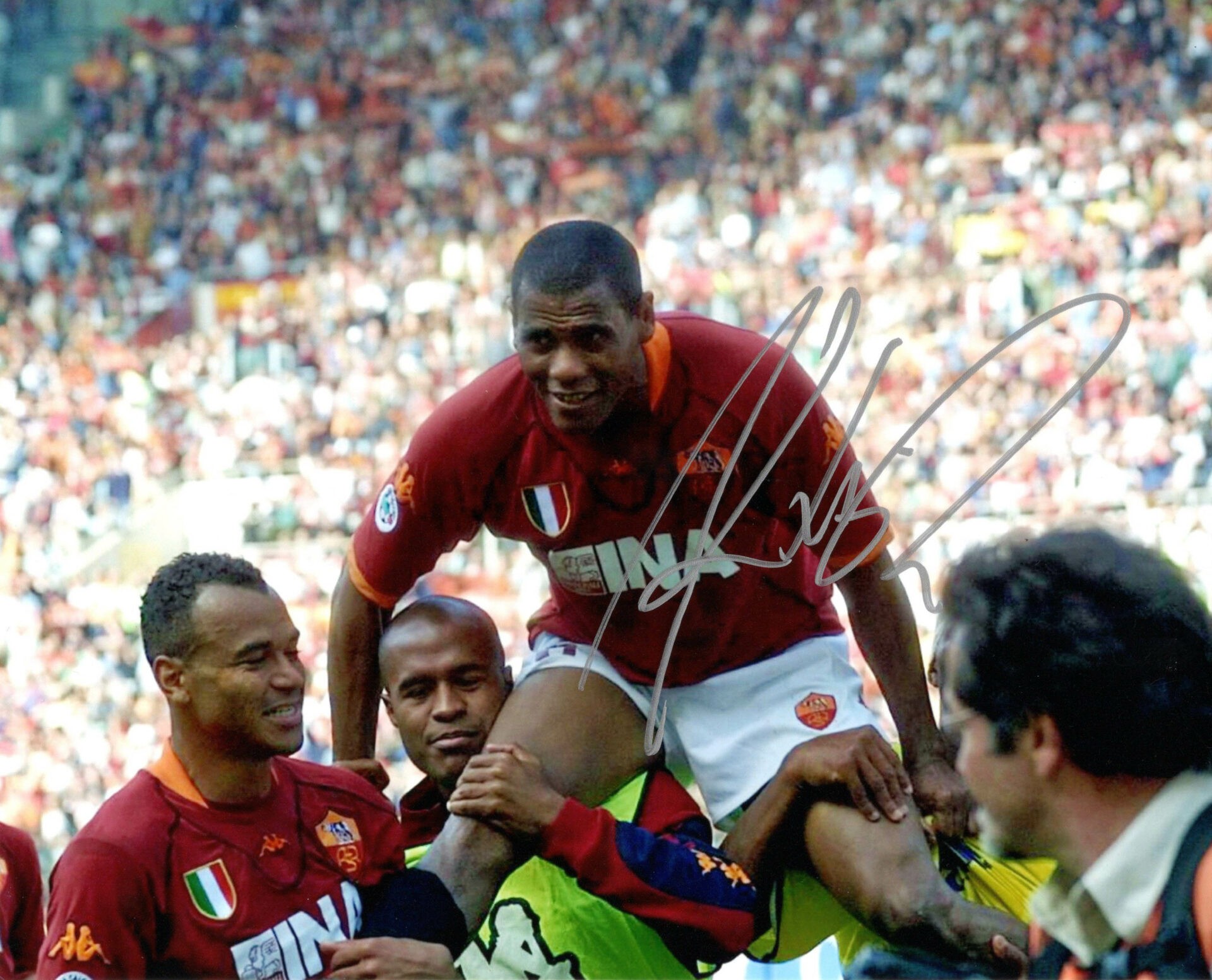 Aldair Signed Photograph - CharityStars