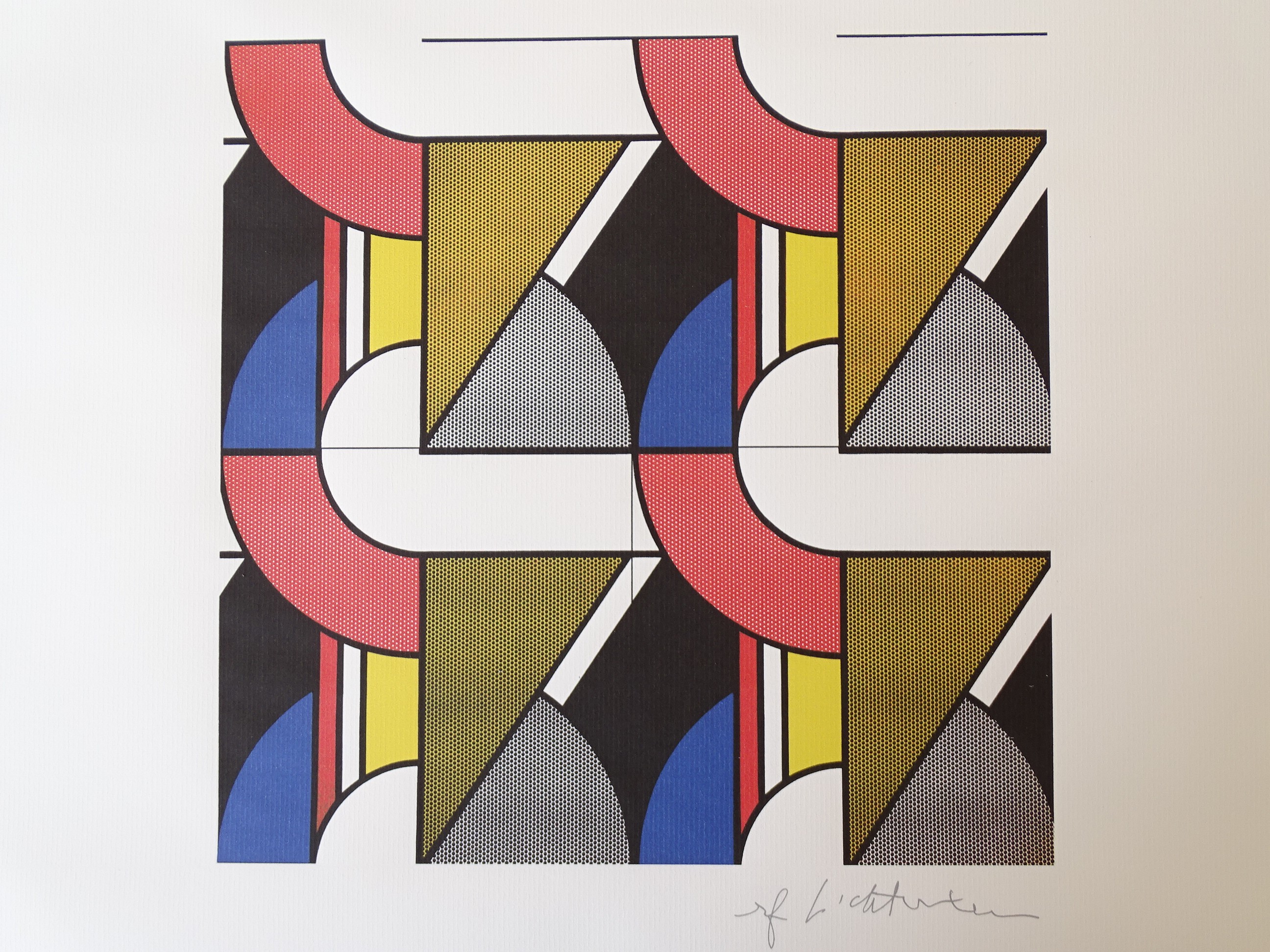 Roy Lichtenstein "Modular Painting with Four Panels #2" - CharityStars