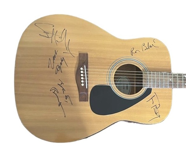 Tom Petty & The Heartbreakers Signed Acoustic Guitar - CharityStars