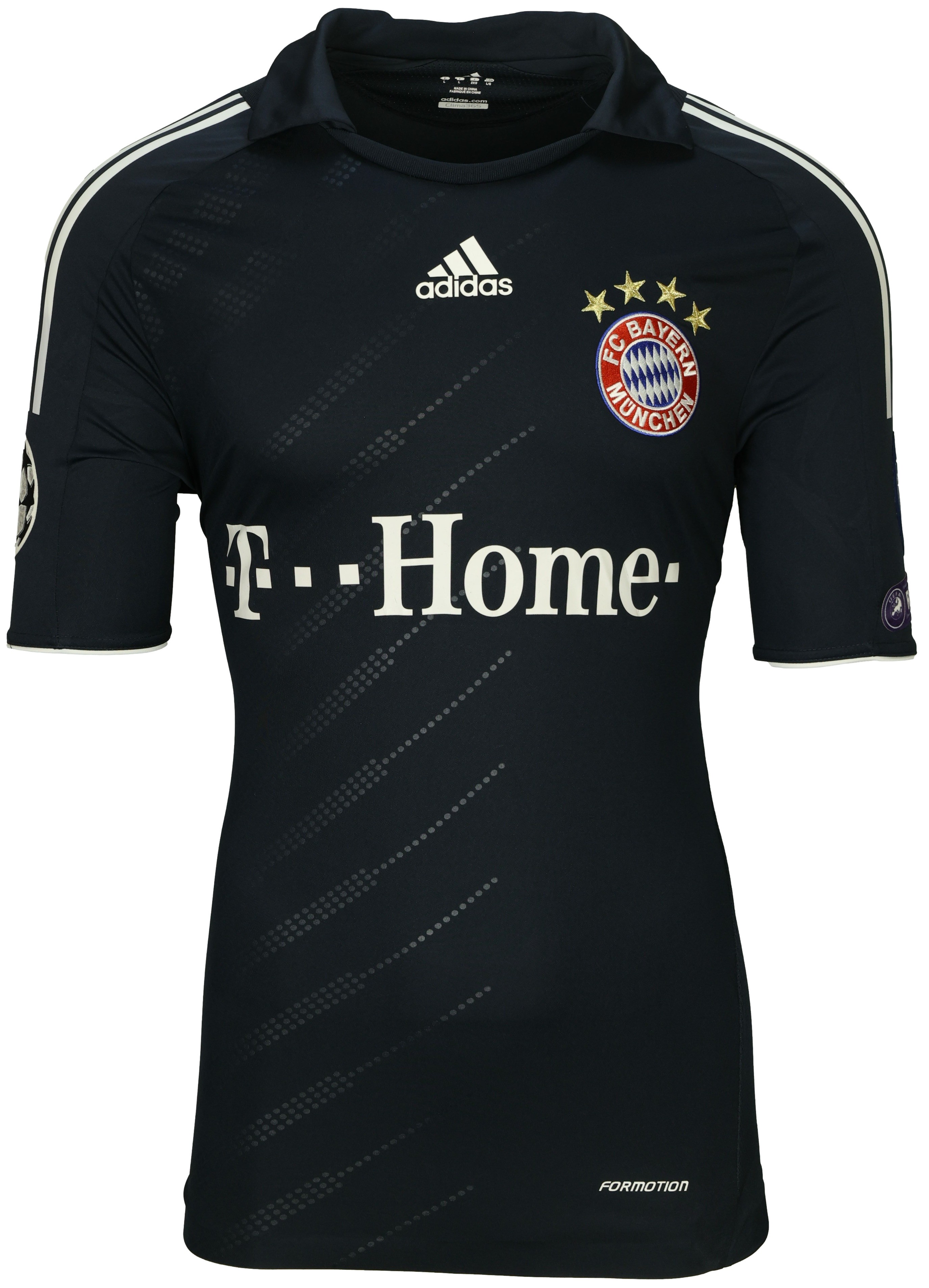 Ribery's Worn Shirt, Manchester United vs Bayern Munich 2010 - CharityStars