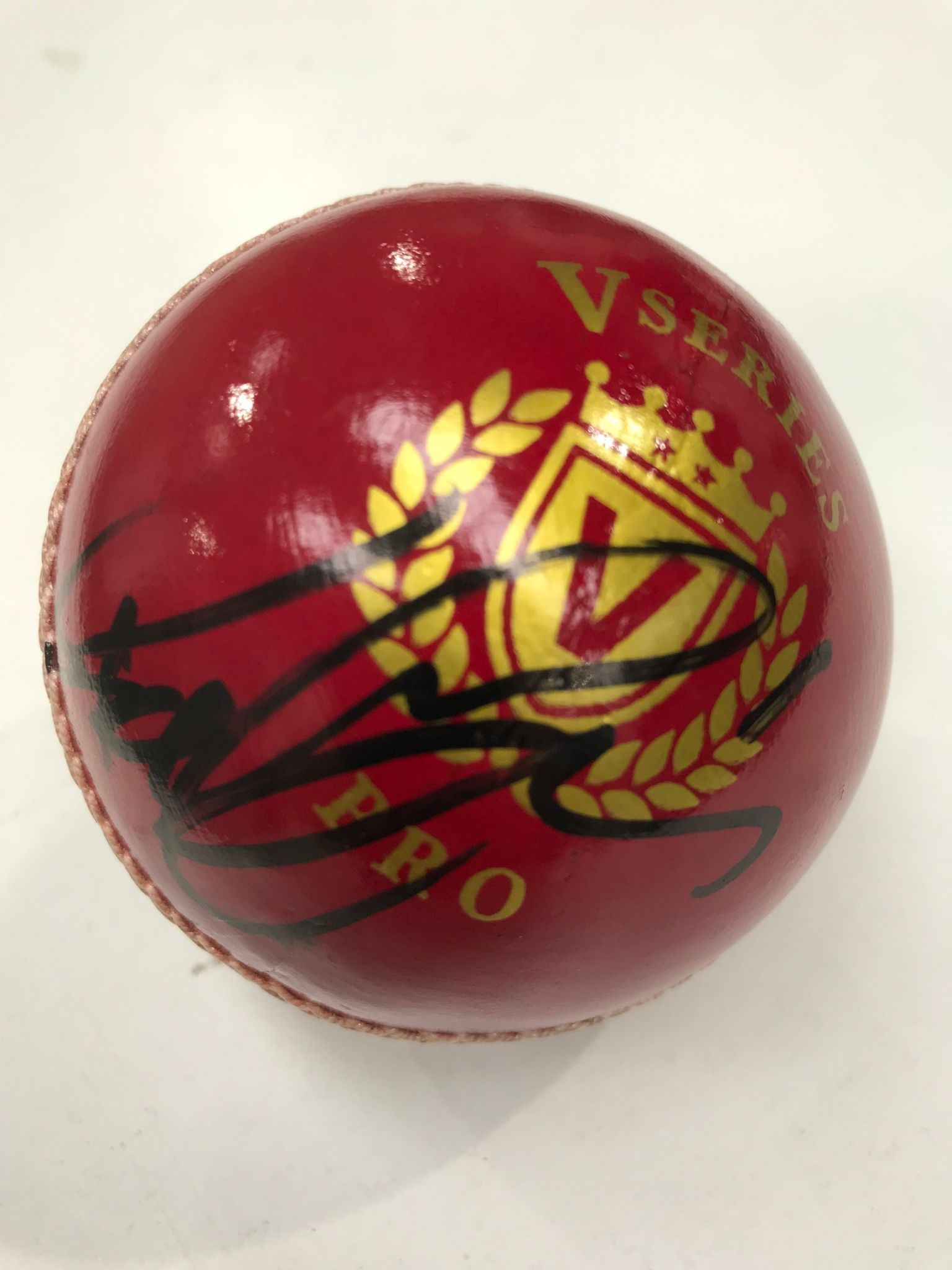 Pat Cummins' Signed Cricket Ball in Display Case - CharityStars