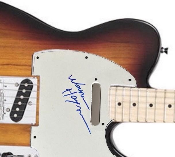Warren Haynes of The Allman Brothers Band Signed Electric Guitar ...