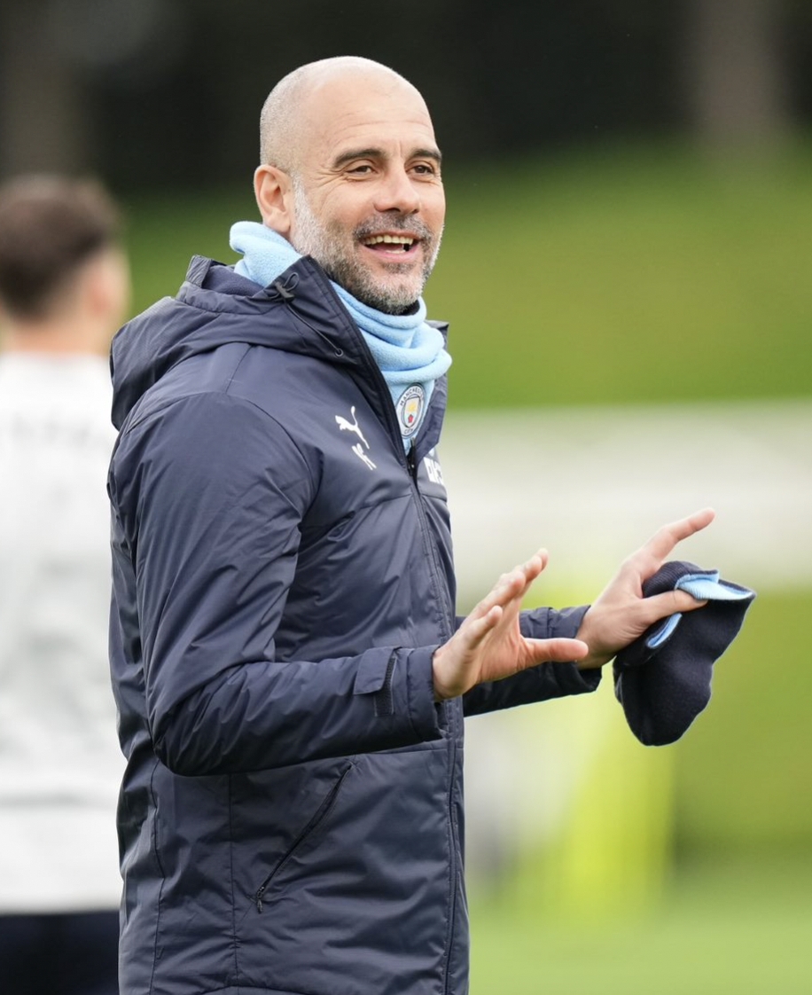 Man City Training Kit Collection 2022/2023 - Worn Pep Guardiola ...