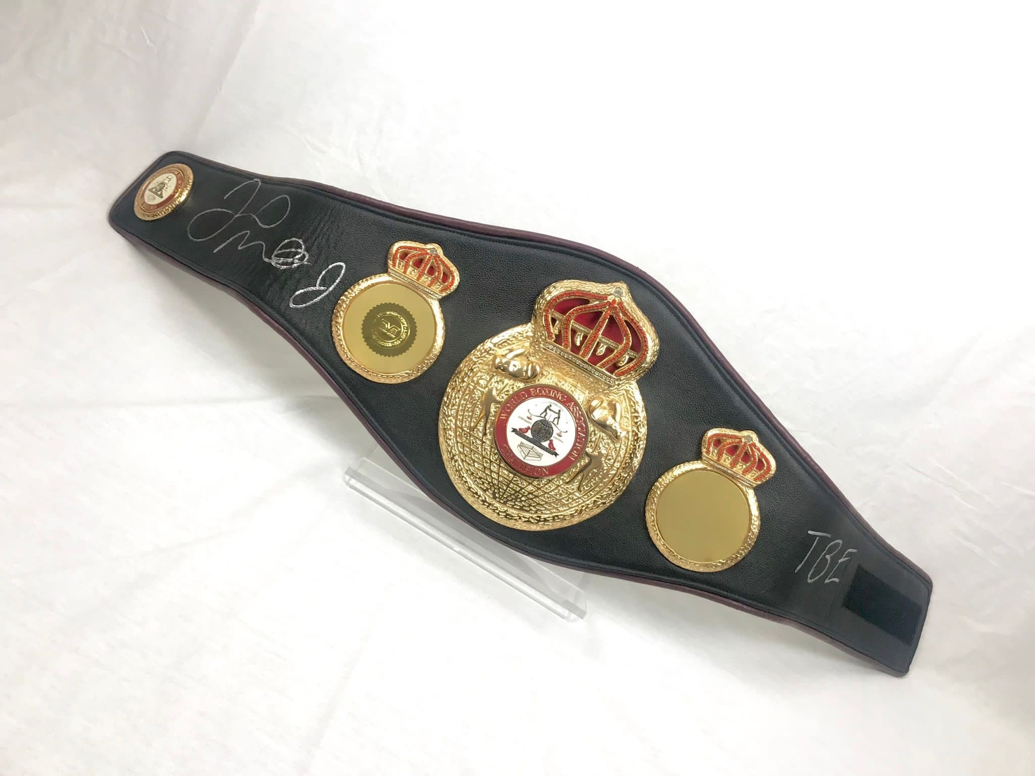 Floyd Mayweather Signed LBF Boxing Belt in Carry Case - CharityStars