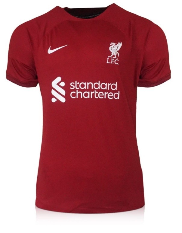 Thiago Alcantara's Liverpool 2022/23 Signed Shirt - CharityStars
