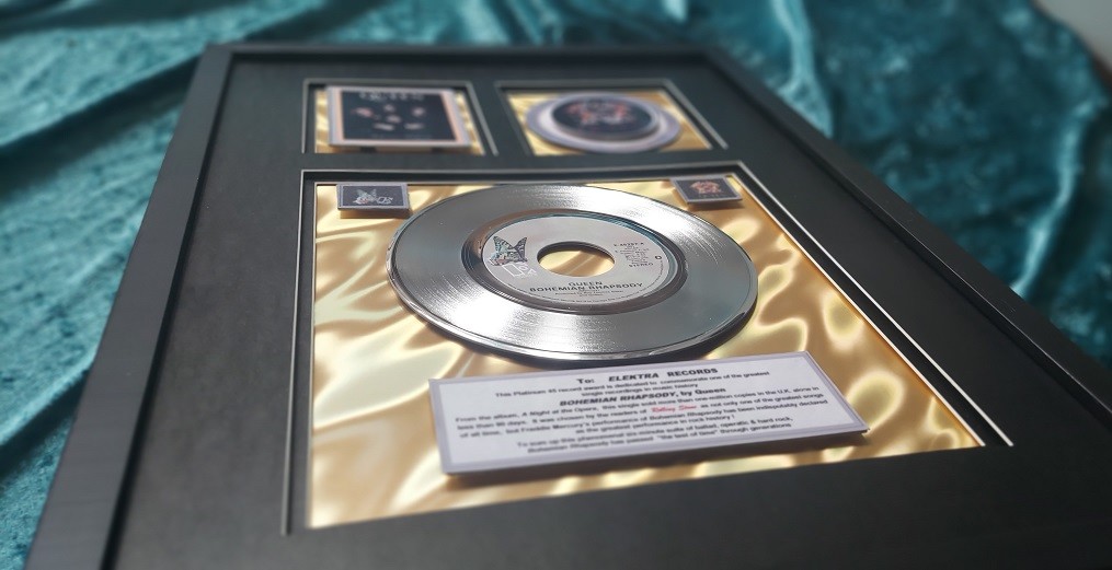 Queen Bohemian Rhapsody 45 Platinum Award - CharityStars