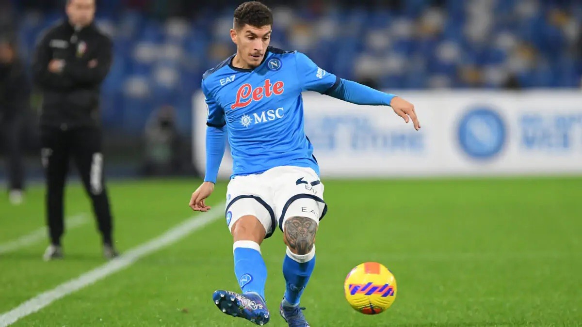 Di Lorenzo Official Napoli Shirt, 2022/23 - Signed by the Players ...