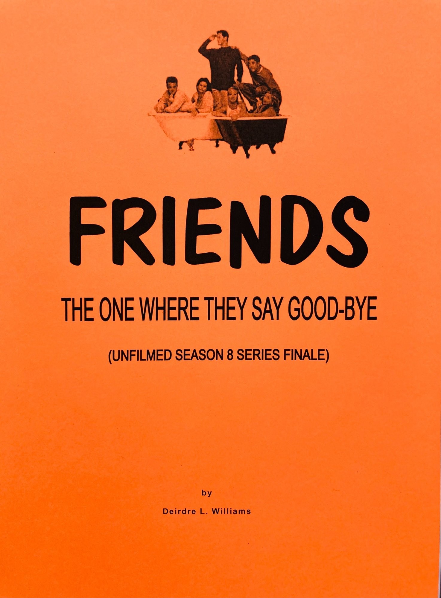 Original Script - Friends - CharityStars