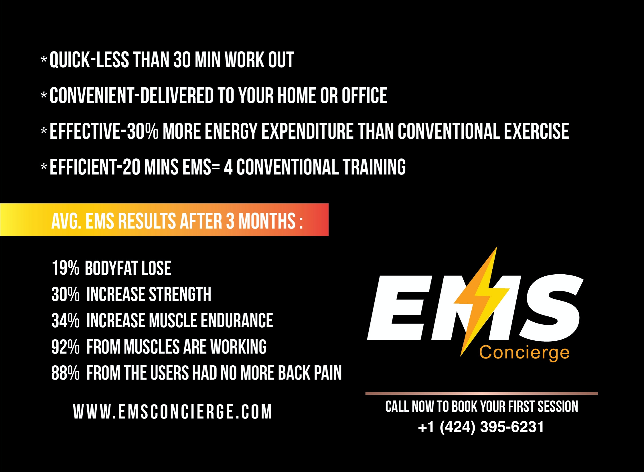 In-Home Private Training Session from EMS Concierge - CharityStars