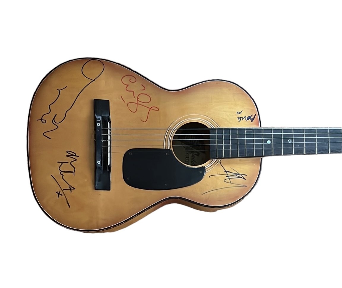 Oasis Signed Acoustic Guitar - CharityStars