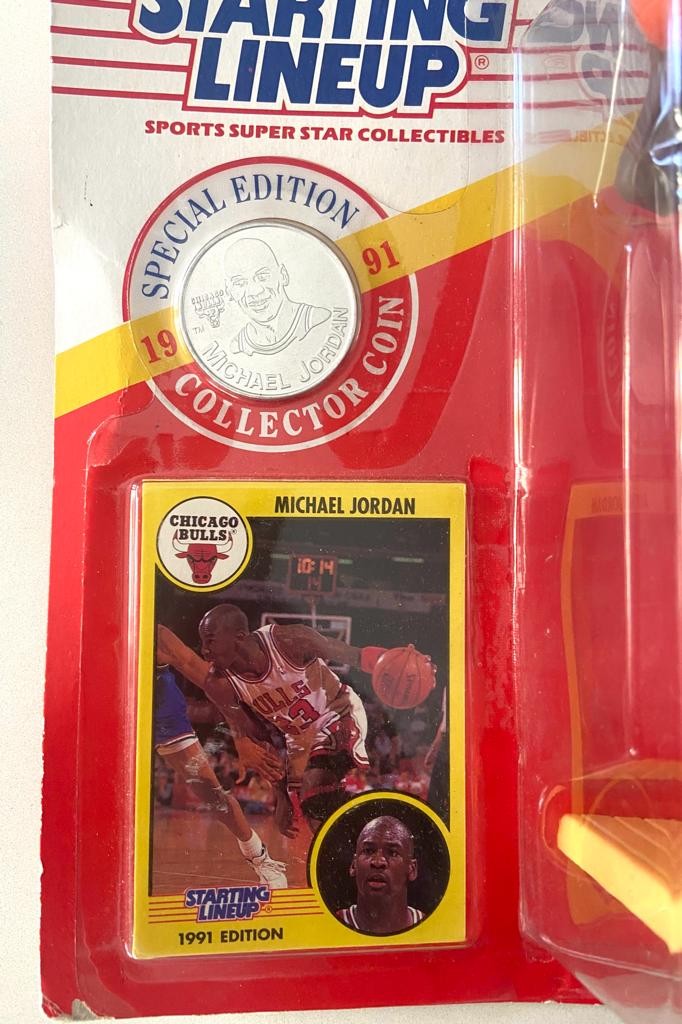 1991 Michael Jordan Action Figure - Chicago Bulls - CharityStars
