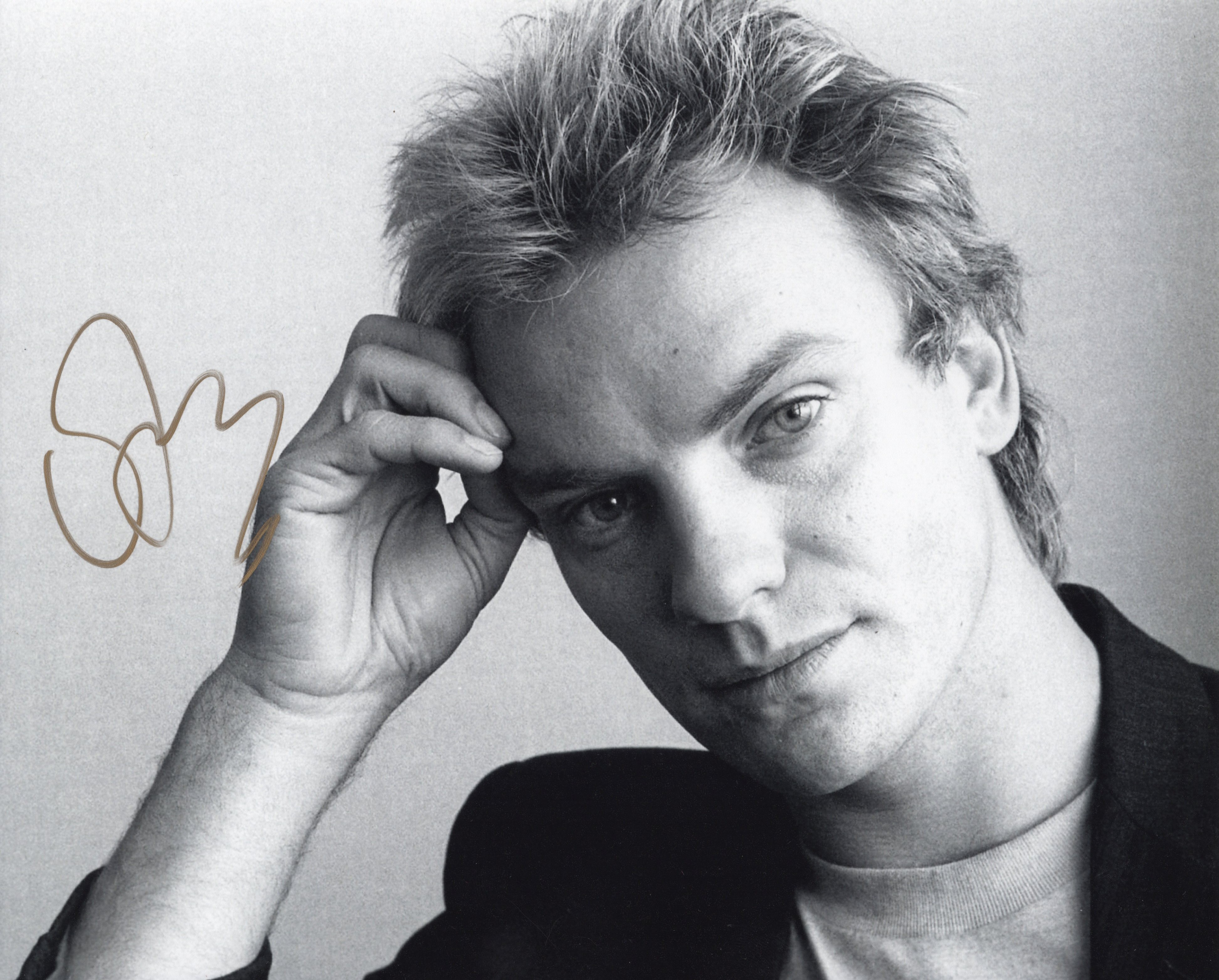 Sting Signed Photograph - CharityStars