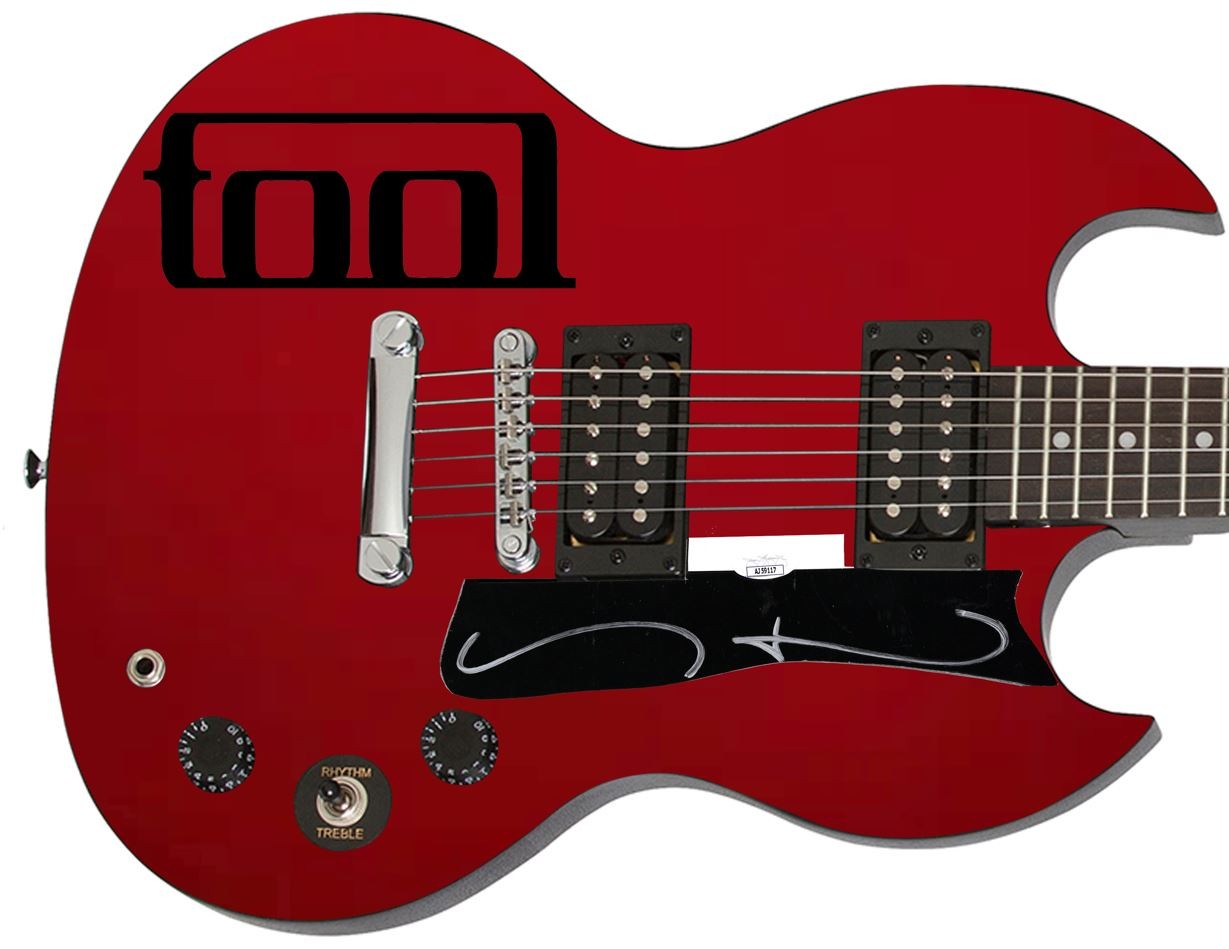 Maynard James Keenan of Tool Signed Guitar - CharityStars