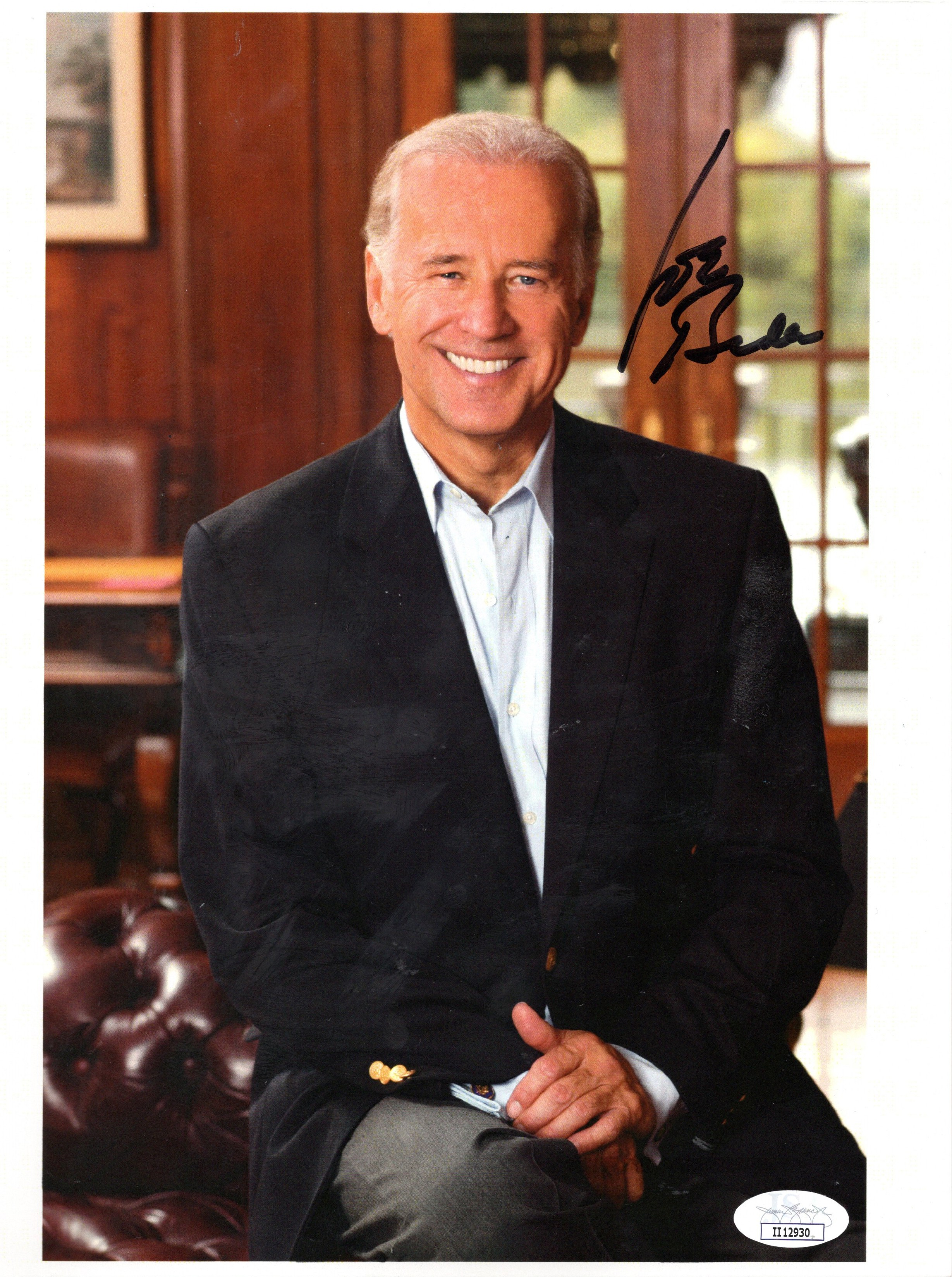 Joe Biden Signed Custom Photo Display - CharityStars