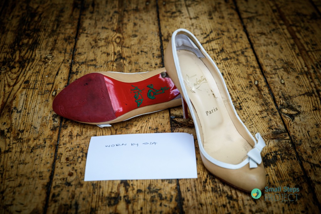 Sia's Signed Shoes - CharityStars