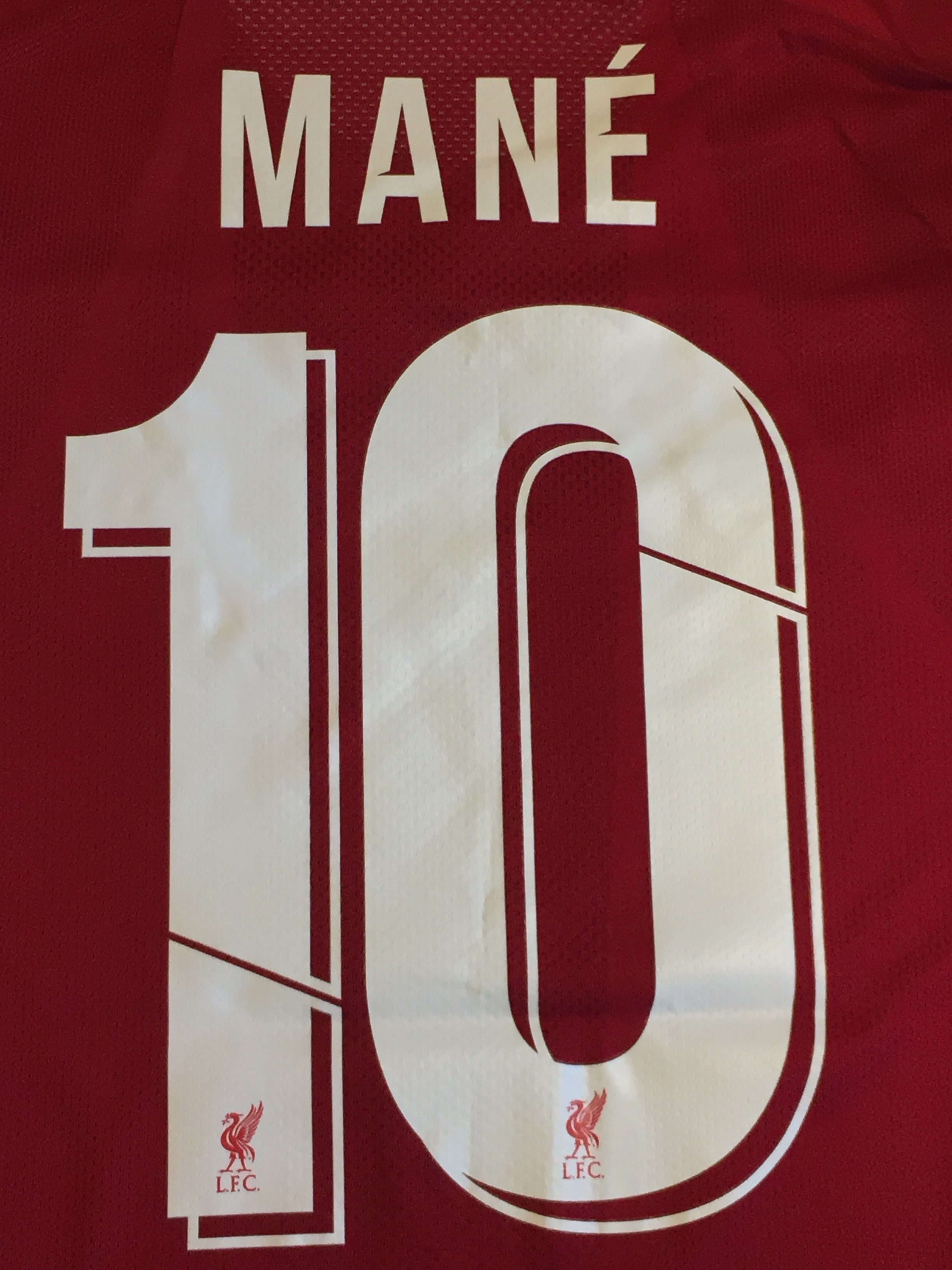 Sadio Mané Liverpool World Cup Final Match Shirt vs Flamengo Club ...