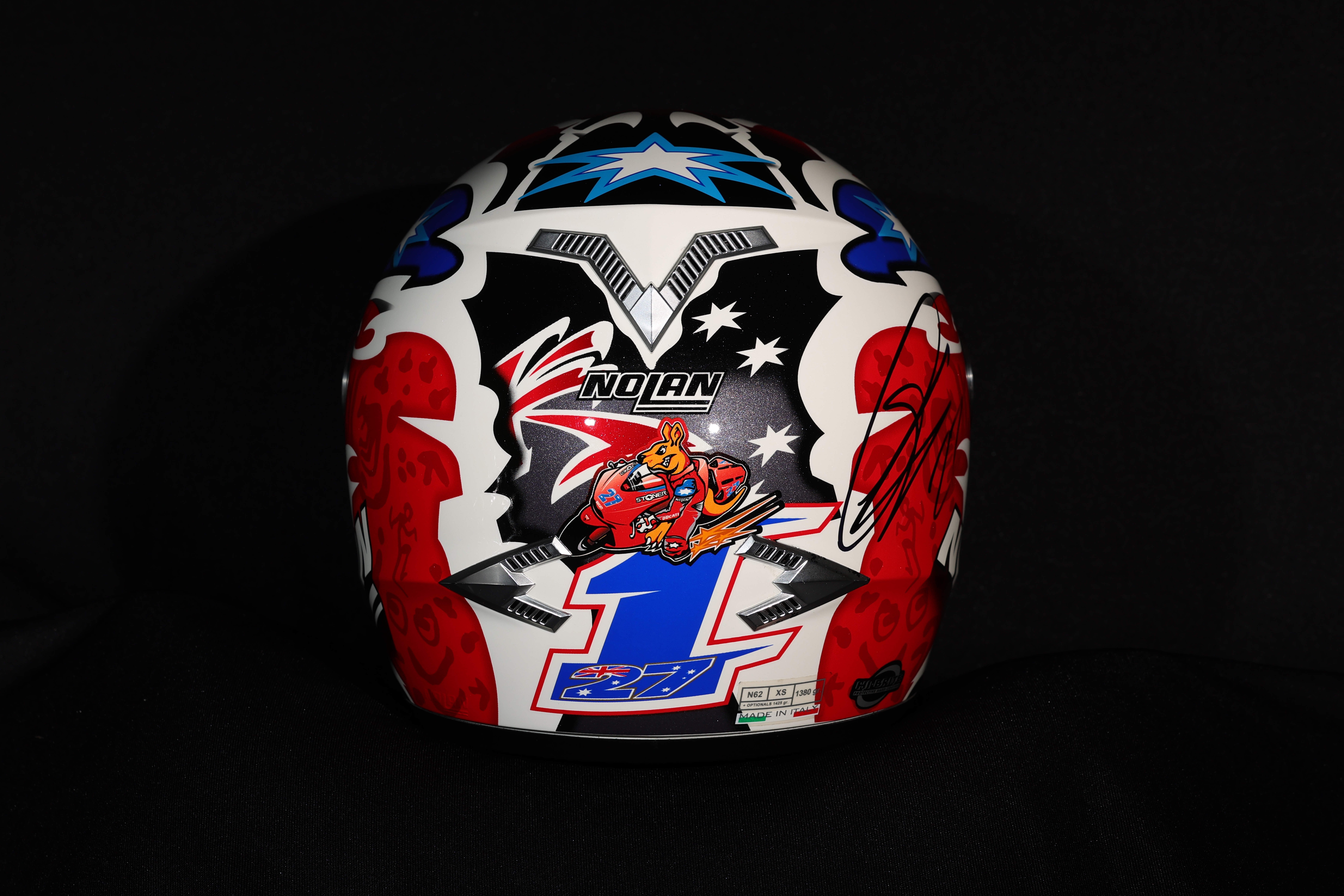 Casey Stoner Signed Replica Helmet - CharityStars