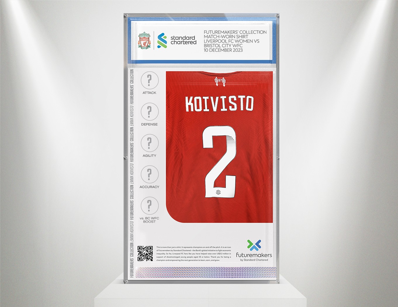Emma Koivisto ‘Futuremakers x Liverpool FC’ Collection - Match-Worn ...