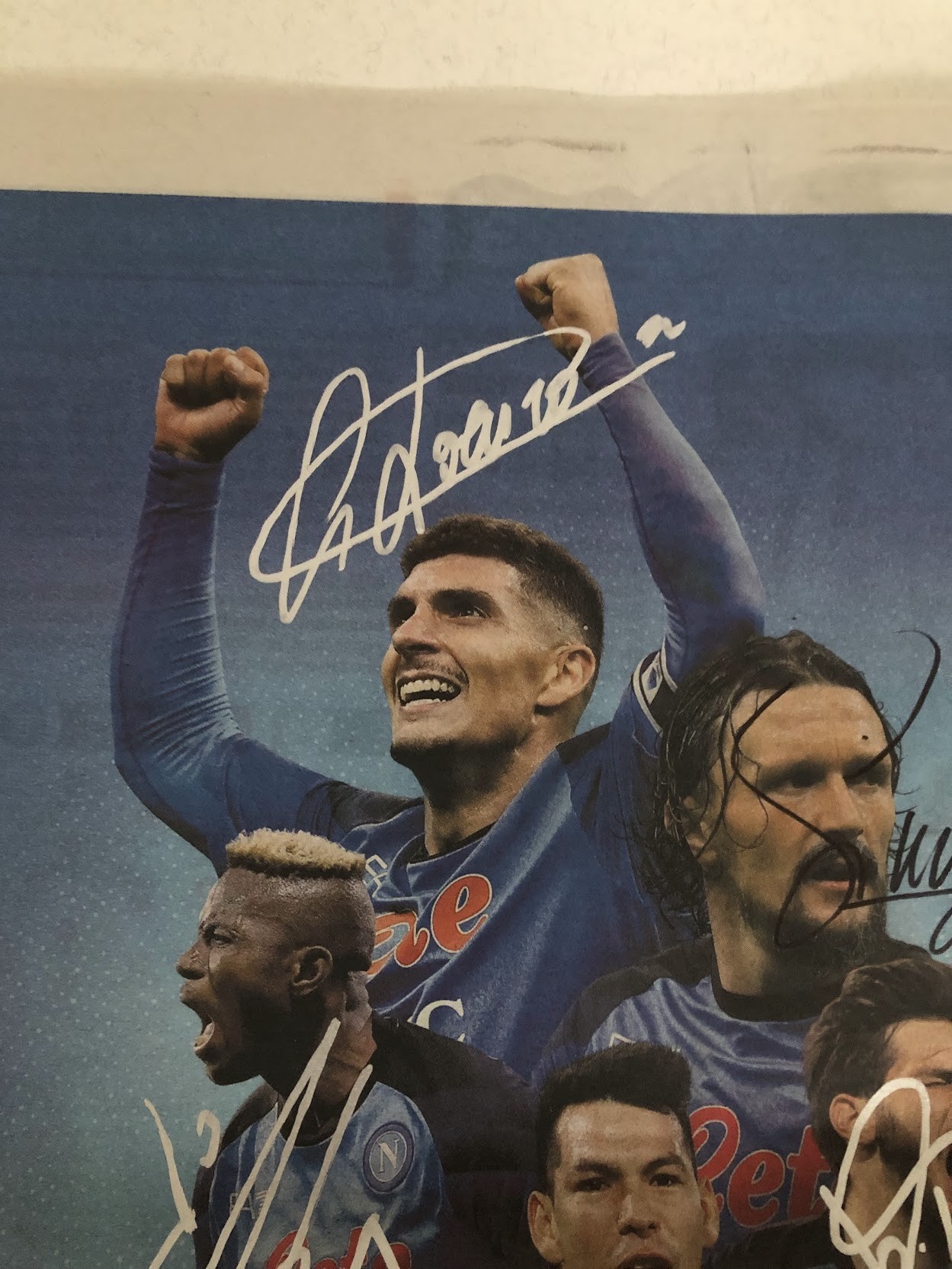 Official Napoli Poster, 2022/23 - Signed by the Squad - CharityStars