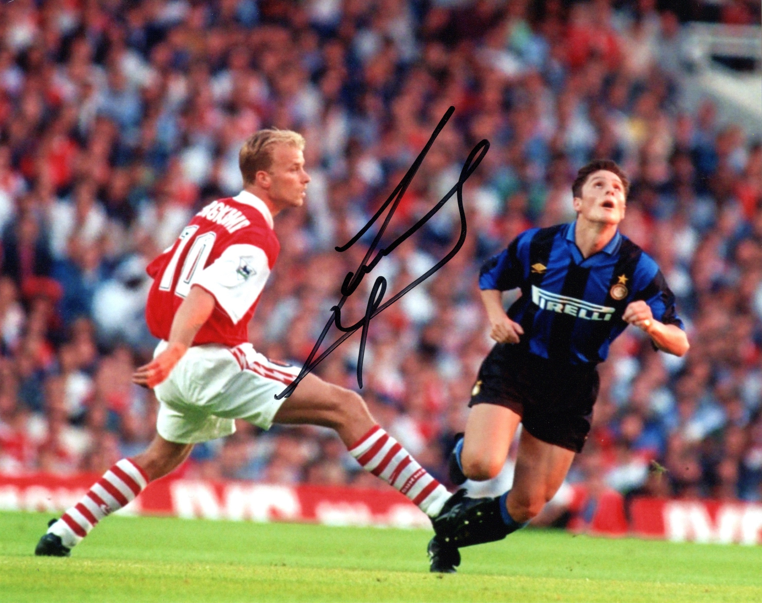 Photograph signed by Javier Zanetti - CharityStars