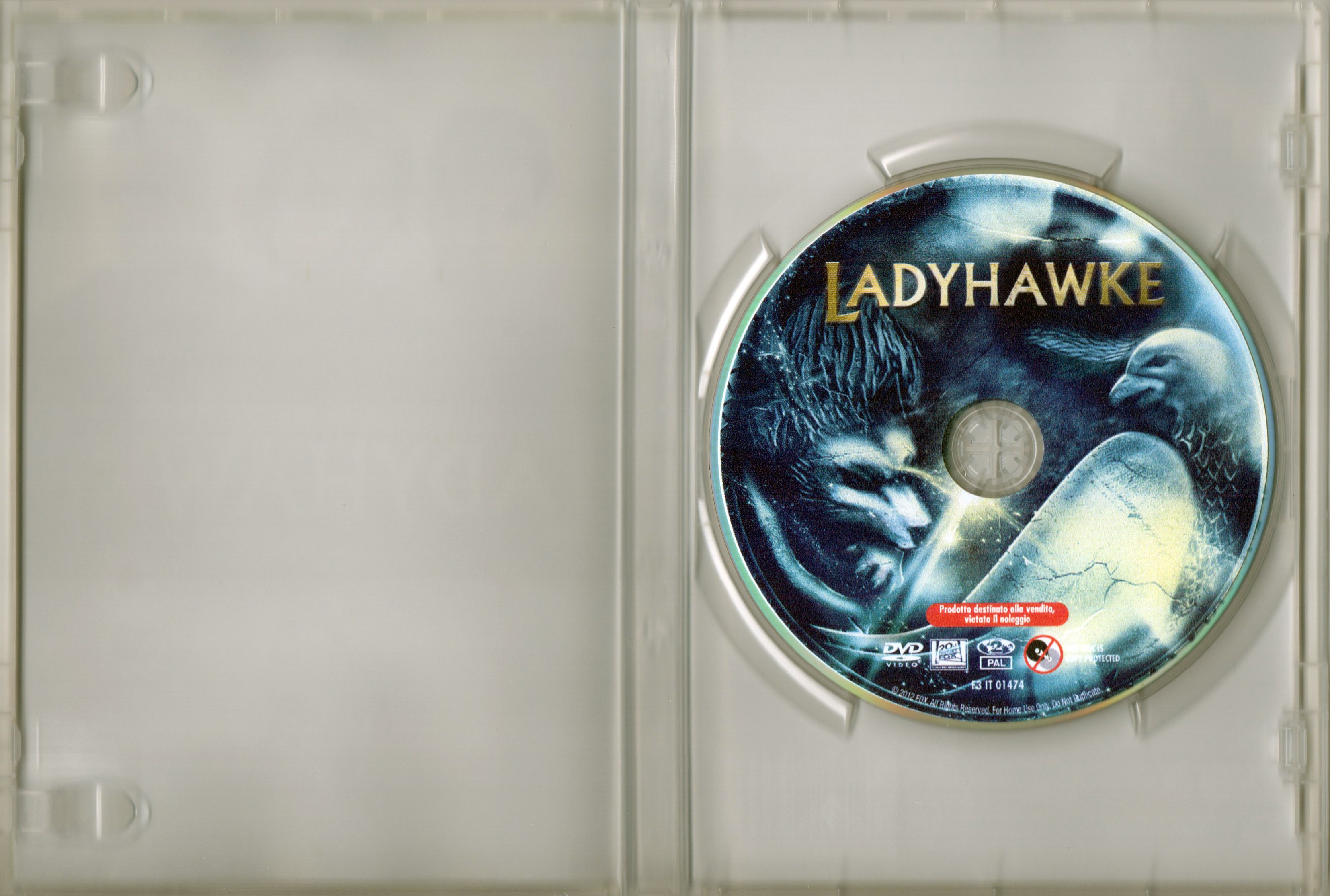 "Ladyhawke" DVD signed by Vittorio Storaro - CharityStars