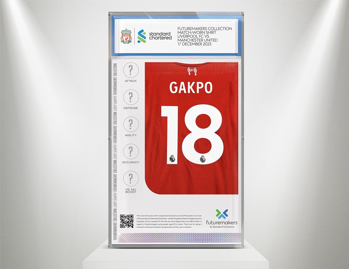 Cody Gakpo ‘Futuremakers x Liverpool FC’ Collection - Match-Worn Shirt ...