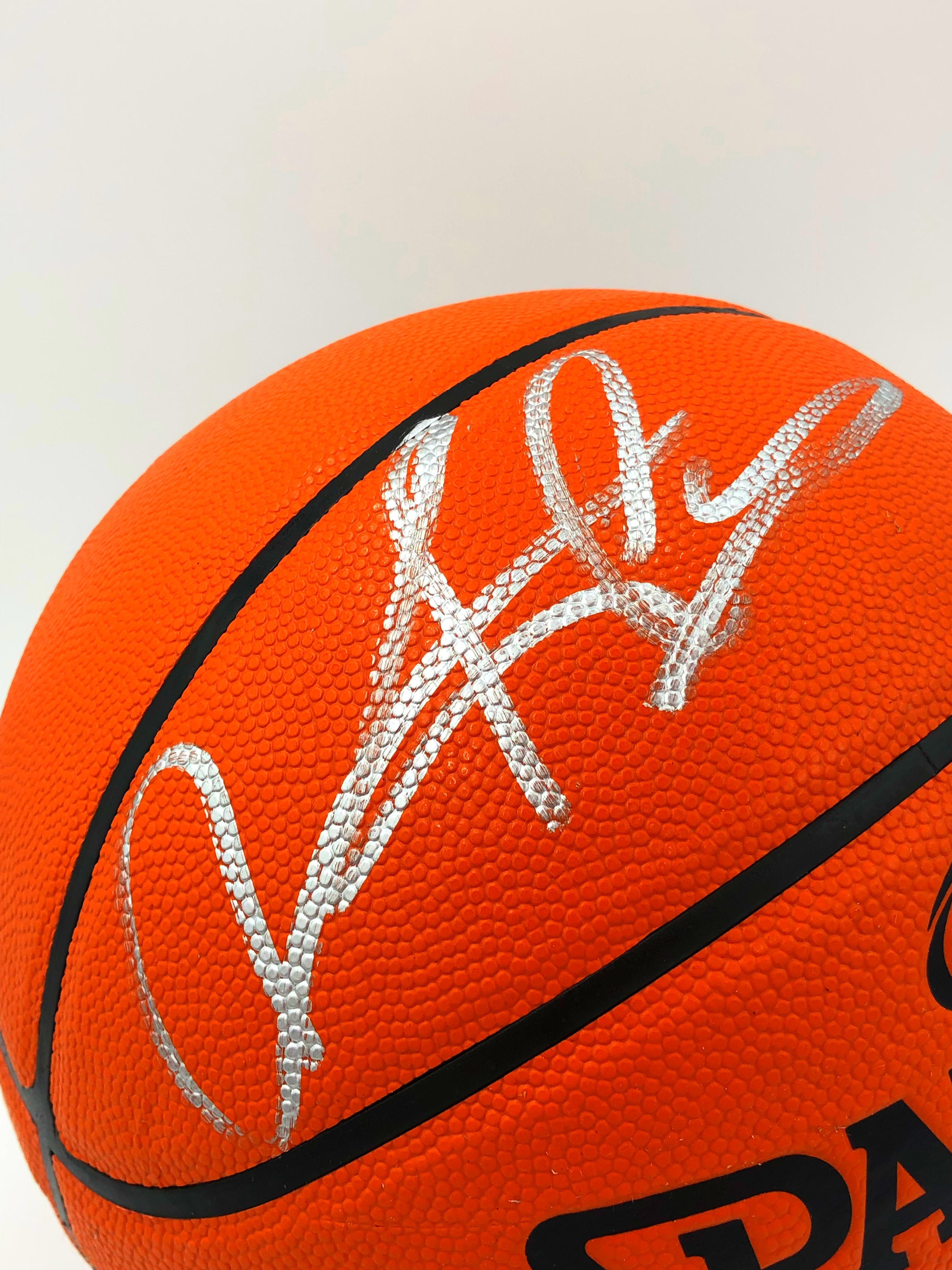 Dennis Rodman Signed Basketball In Display Case - CharityStars