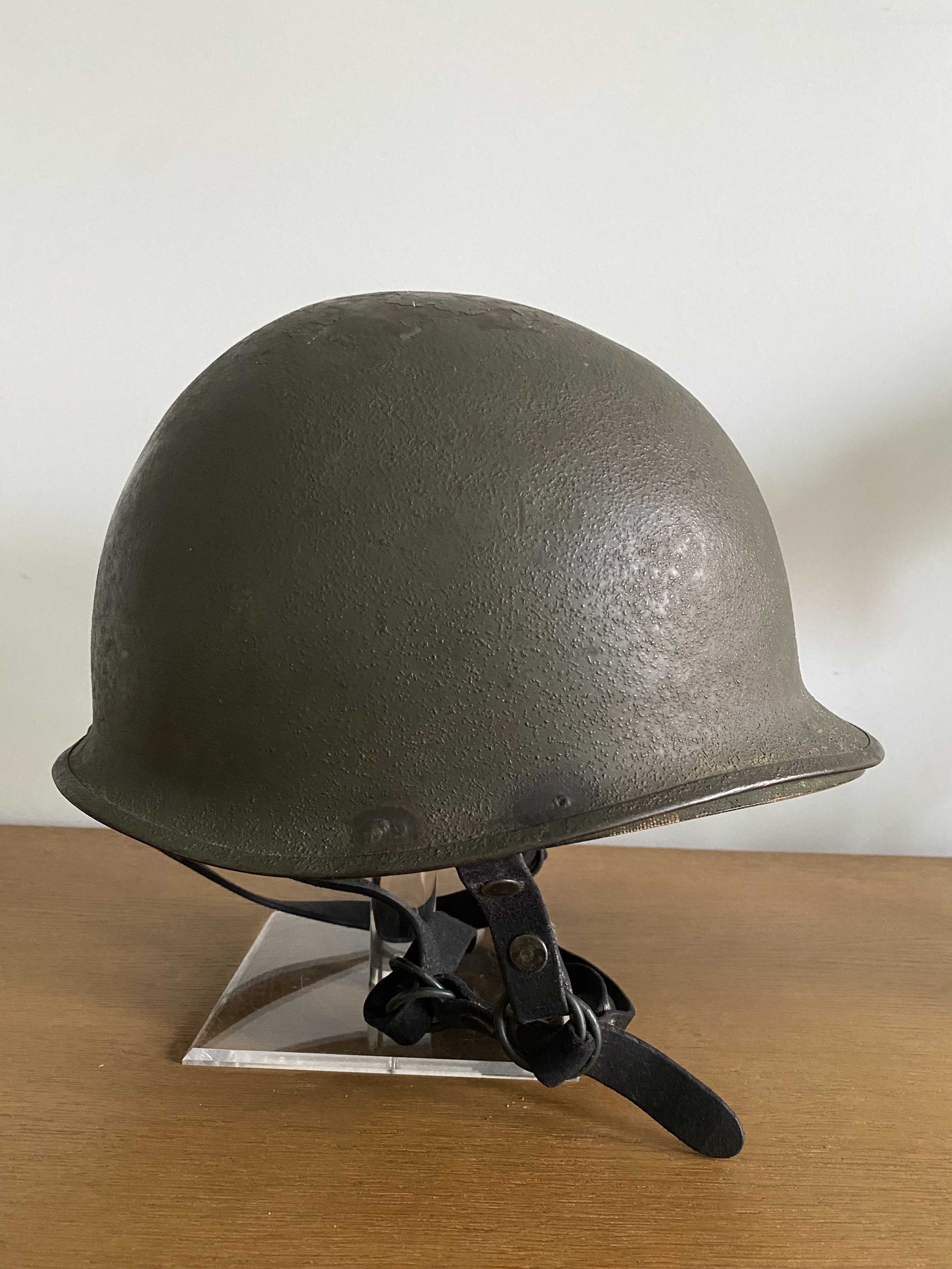 Original First Indochina War US M1 Helmet turned into Paratrooper ...