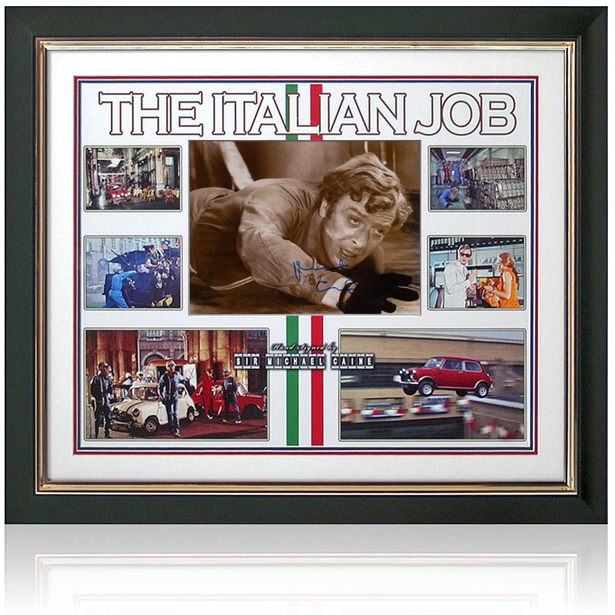 Sir Michael Caine Signed Italian Job Movie Presentation - CharityStars