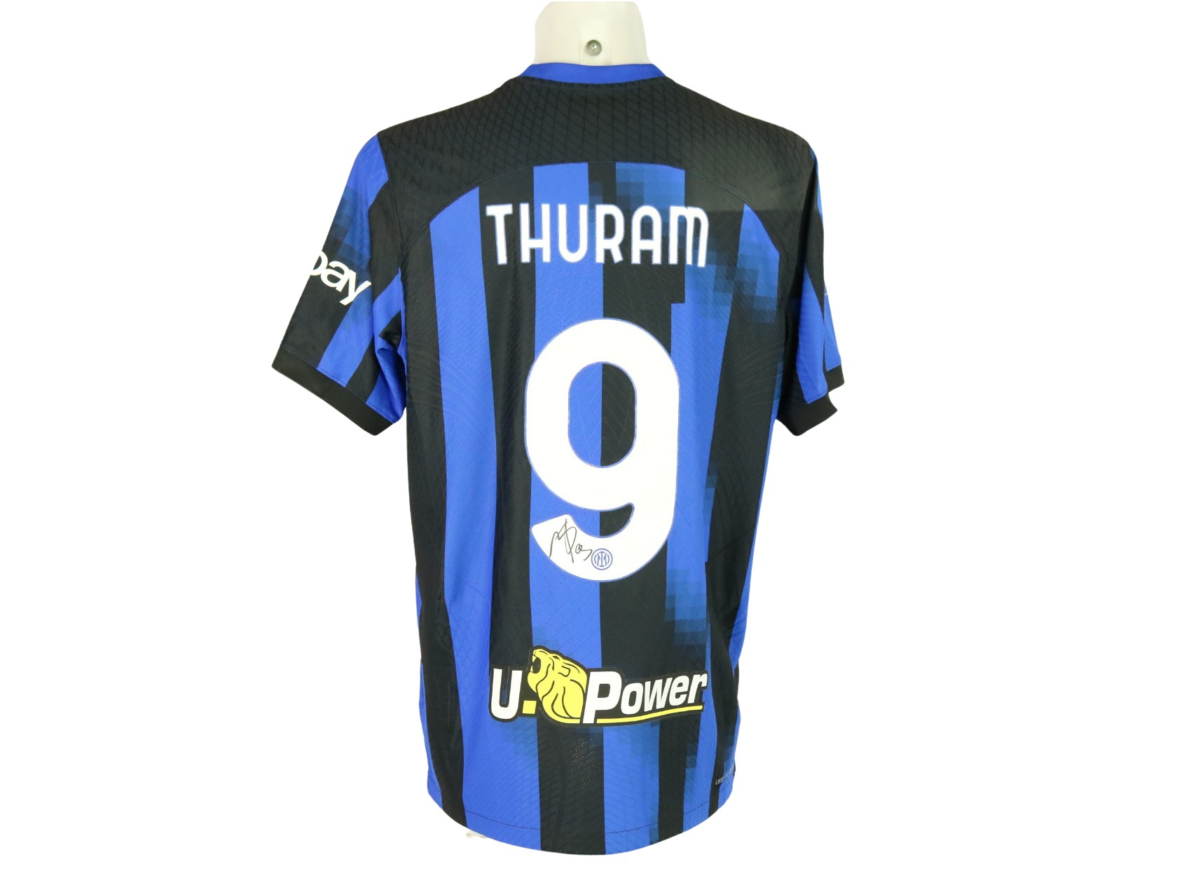 Thuram Official Signed Inter FC Shirt, 2023/24 - CharityStars