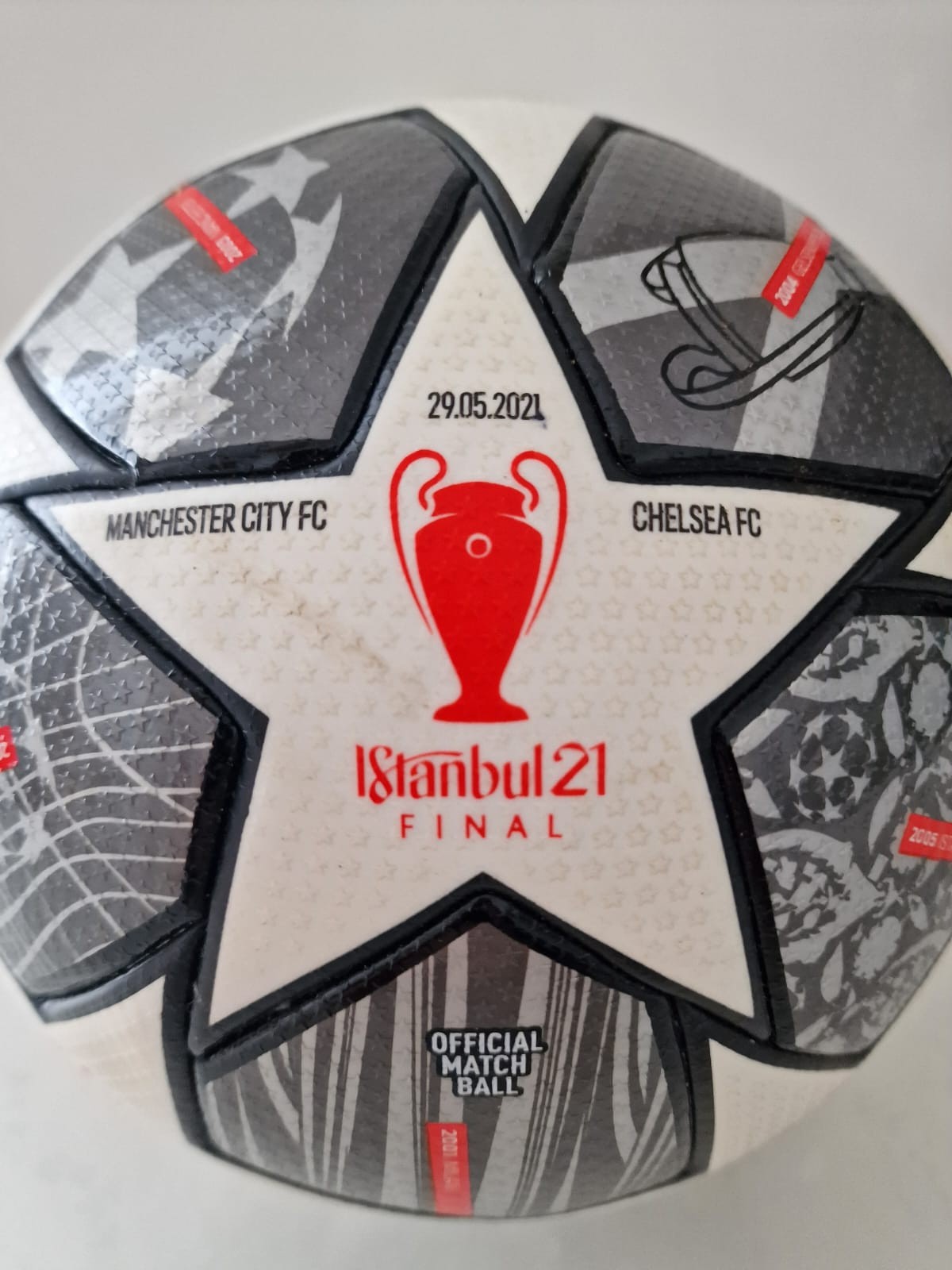 Istanbul 2021 UCL Final Prepared Match-Ball - CharityStars