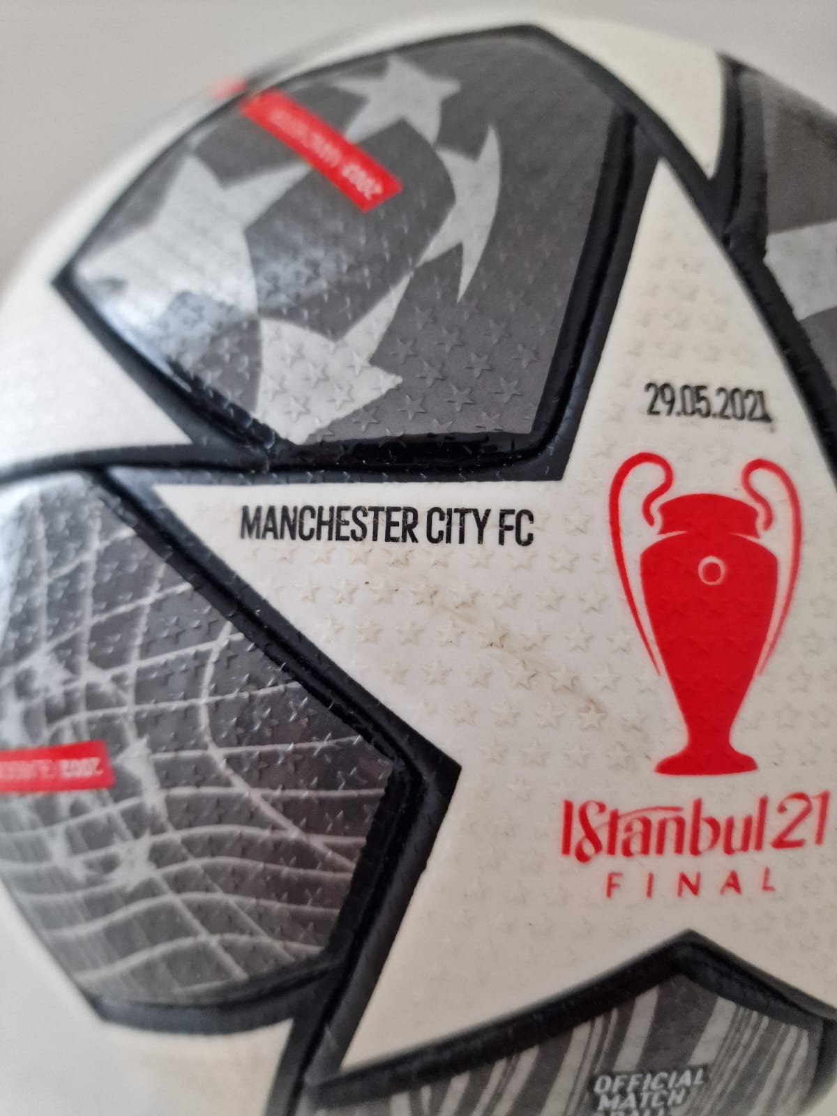 Istanbul 2021 UCL Final Prepared Match-Ball - CharityStars