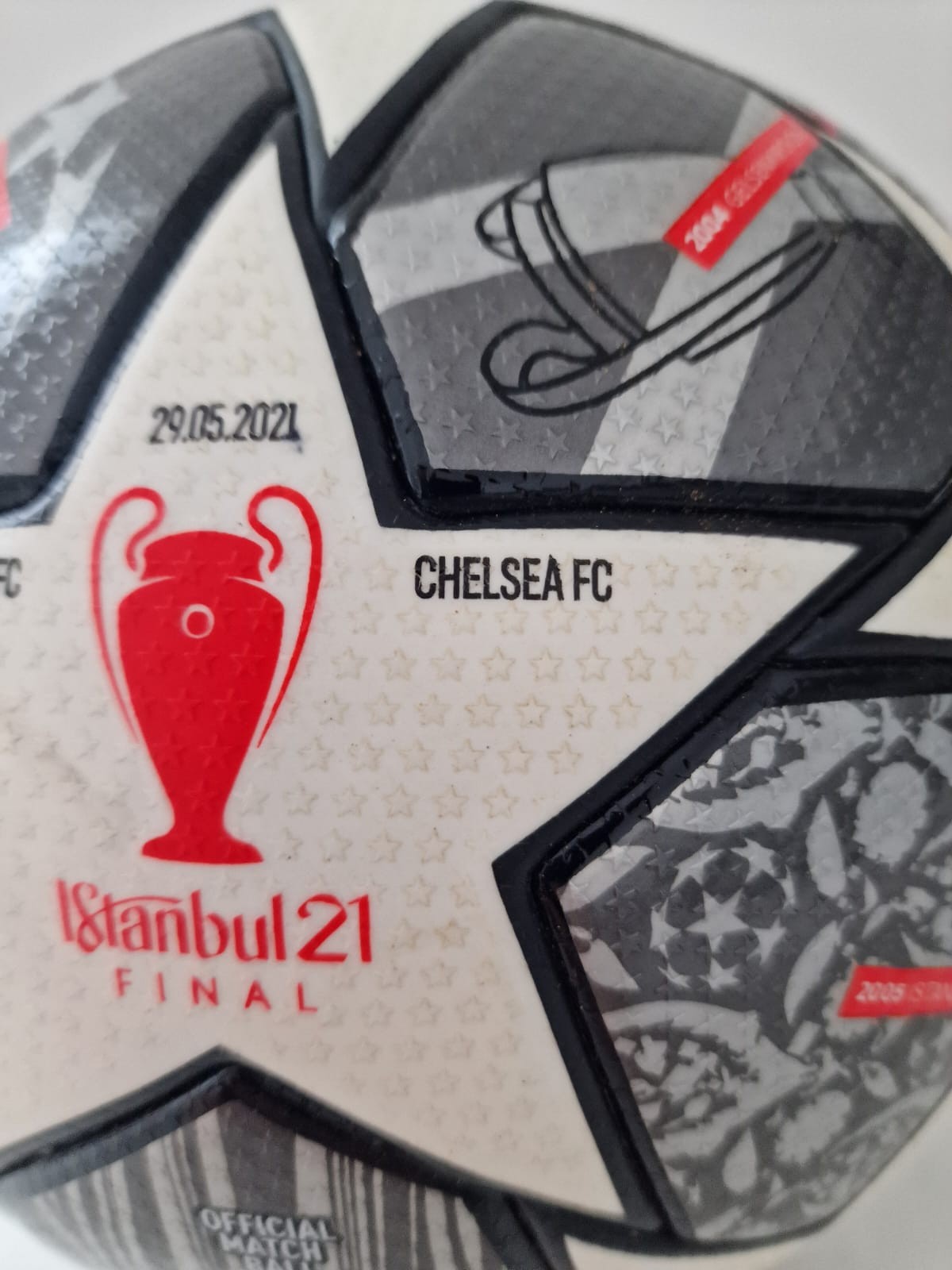 Istanbul 2021 UCL Final Prepared Match-Ball - CharityStars