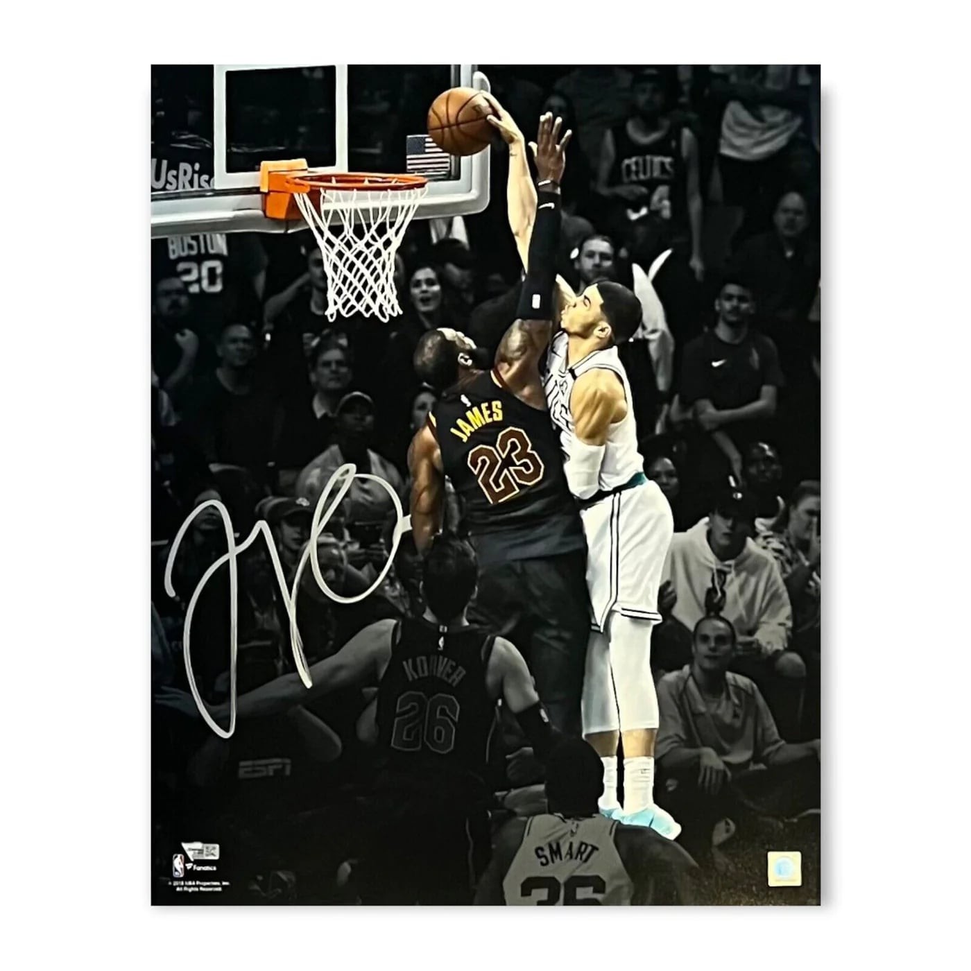 Jayson Tatum Signed Photo - CharityStars