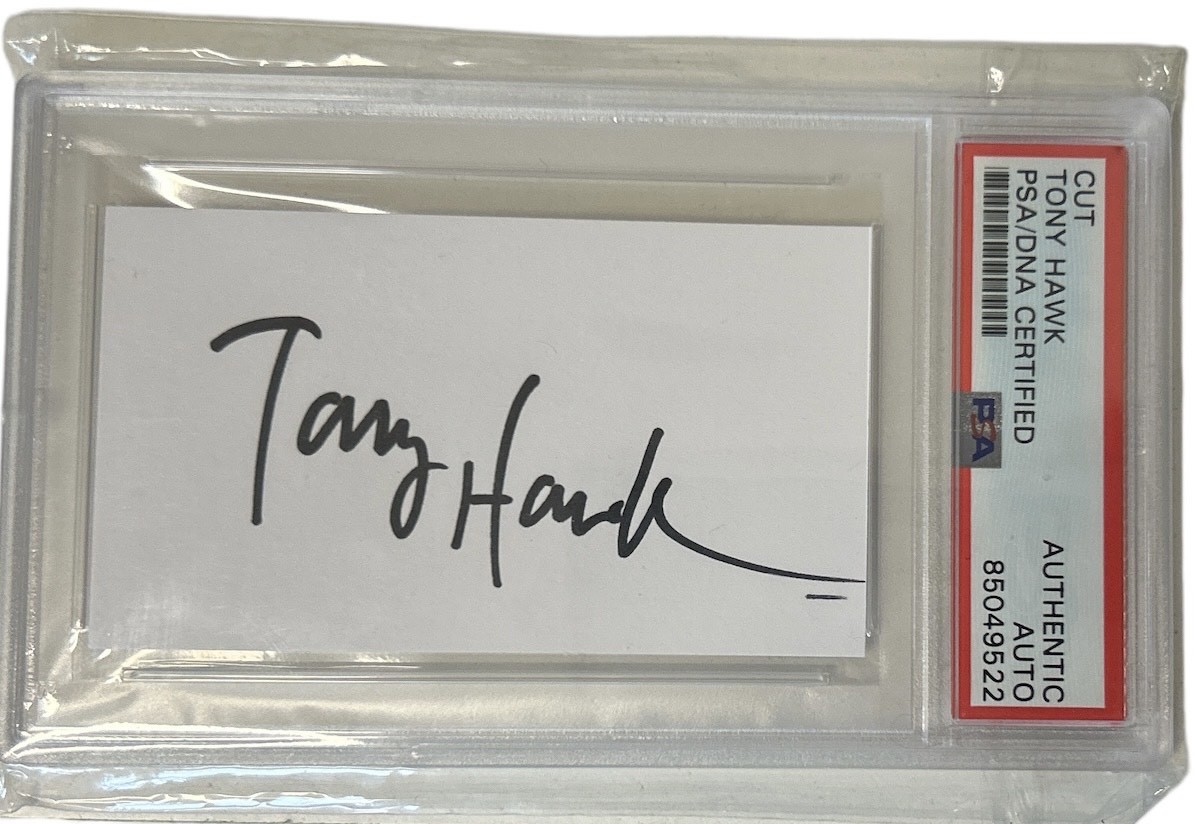 Tony Hawk Signed Slab - CharityStars