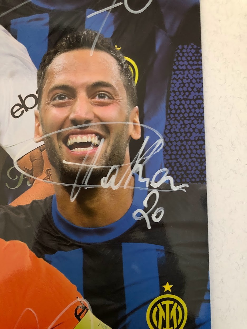 Inter Official Calendar 2024 - Signed by the players - CharityStars