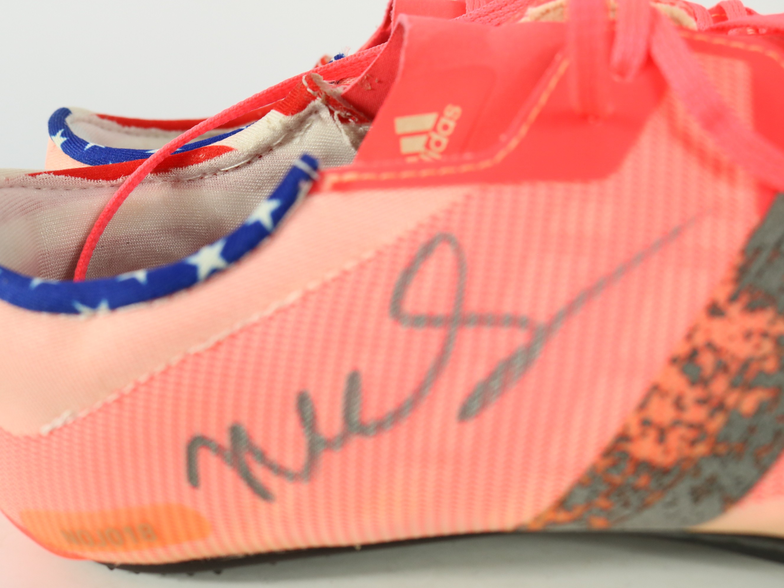 Adidas athlete Noah Lyles' competition shoes - autographed - CharityStars