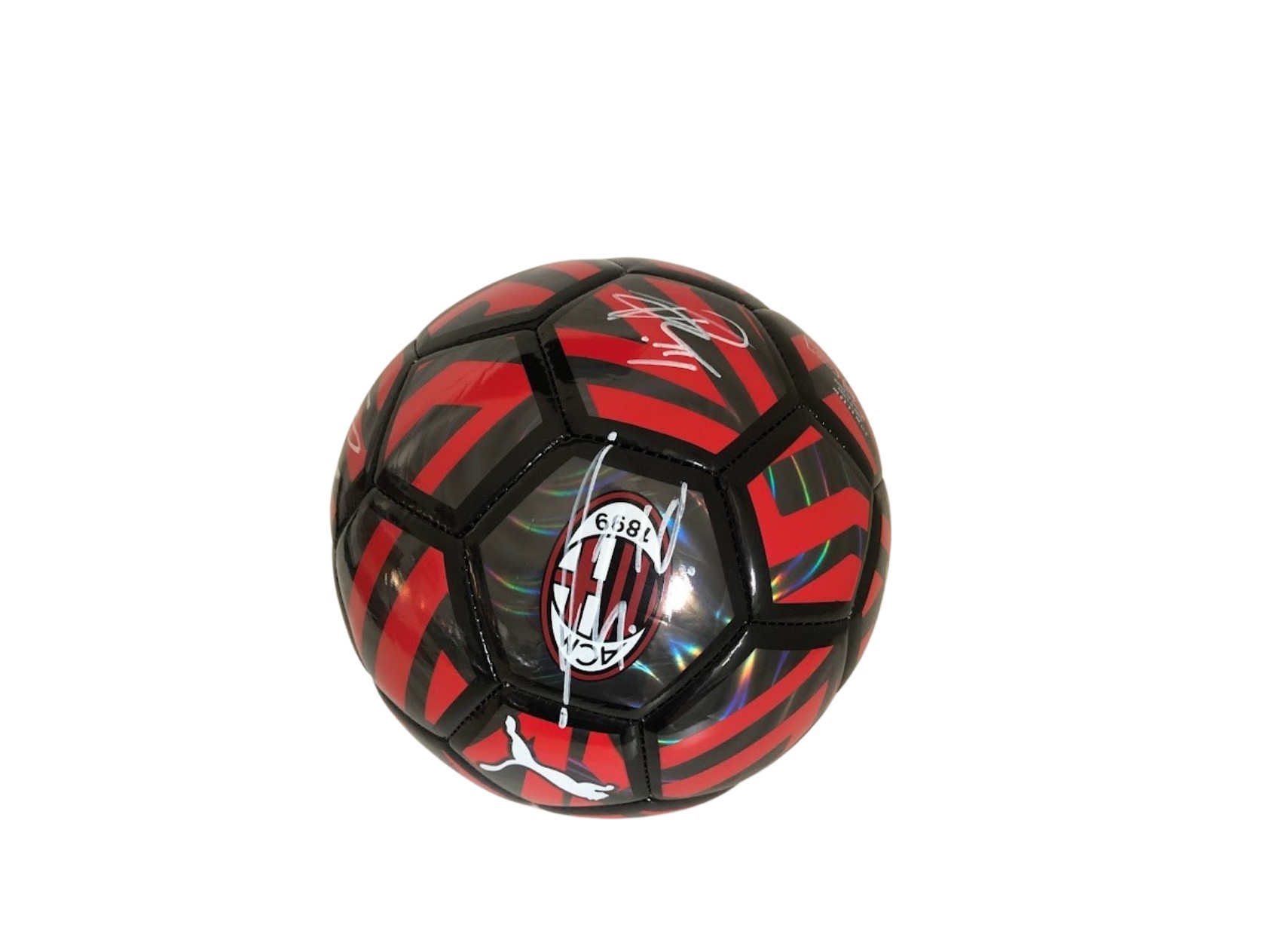 AC Milan Official Ball, 2023/24 - Signed by the players - CharityStars