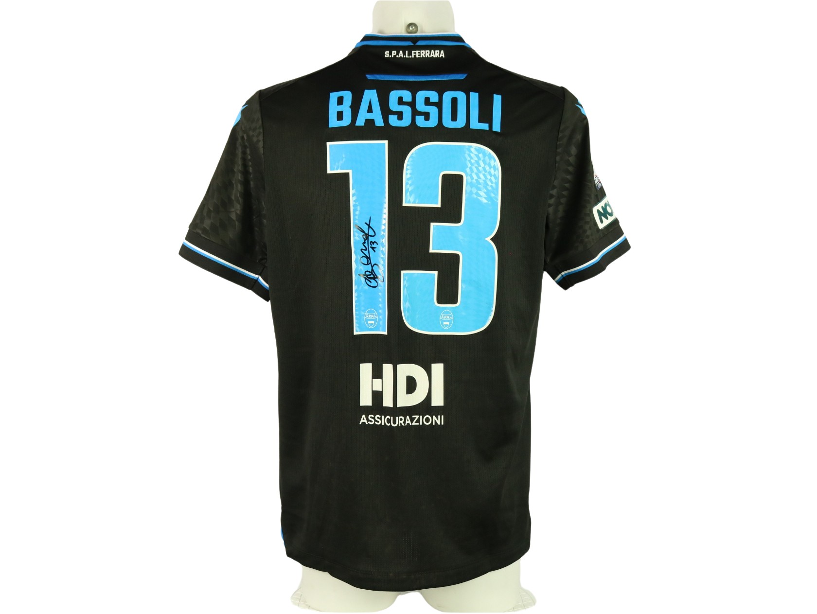 Bassoli's Unwashed Signed Shirt, Vis Pesaro vs SPAL 2024 - CharityStars
