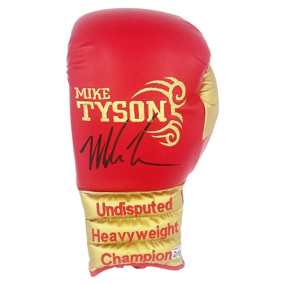 Mike Tyson Signed Boxing Glove - CharityStars