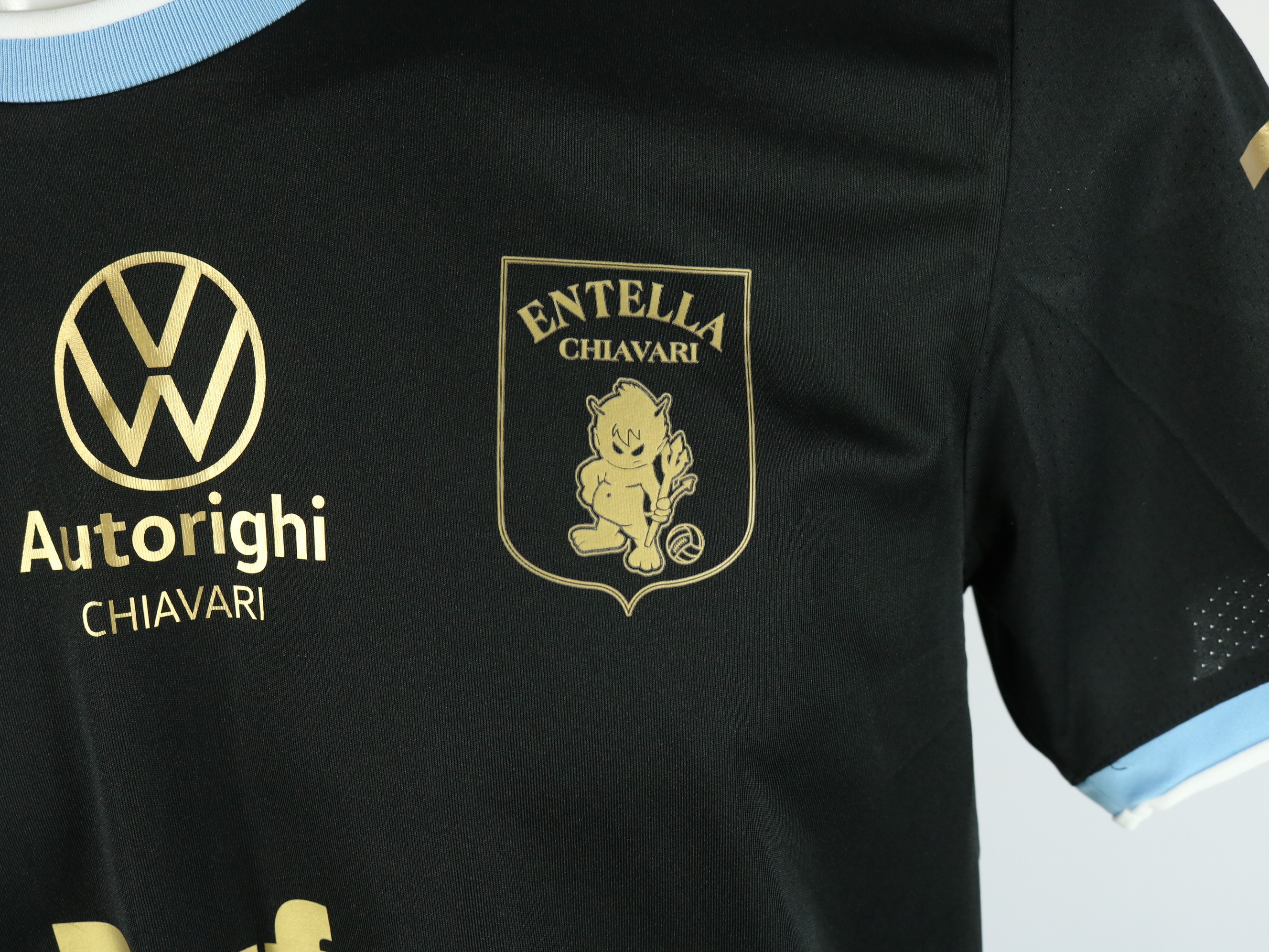 Corbari's Unwashed Signed Shirt, Olbia vs Virtus Entella 2024 ...