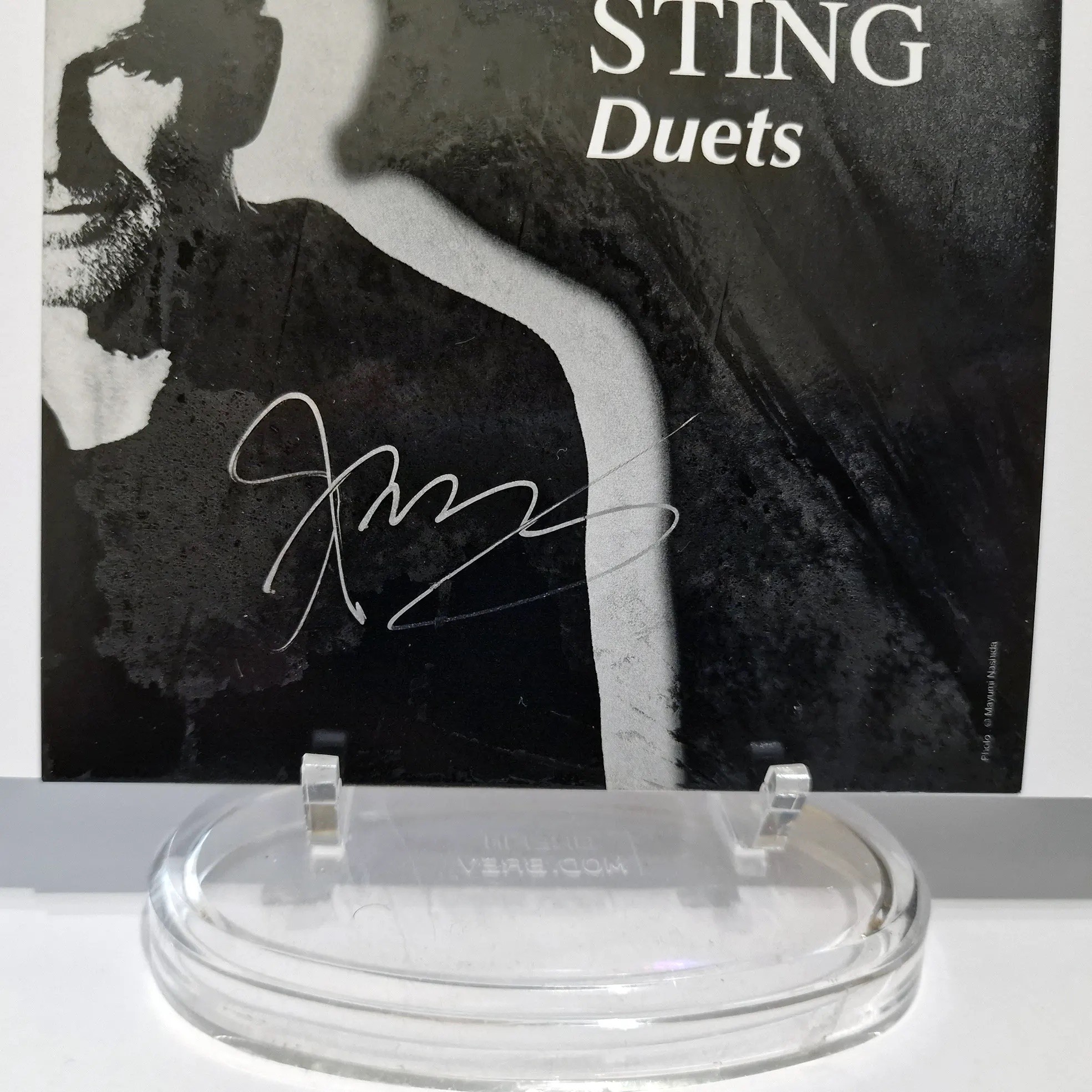 Cd with Card signed by Sting - CharityStars