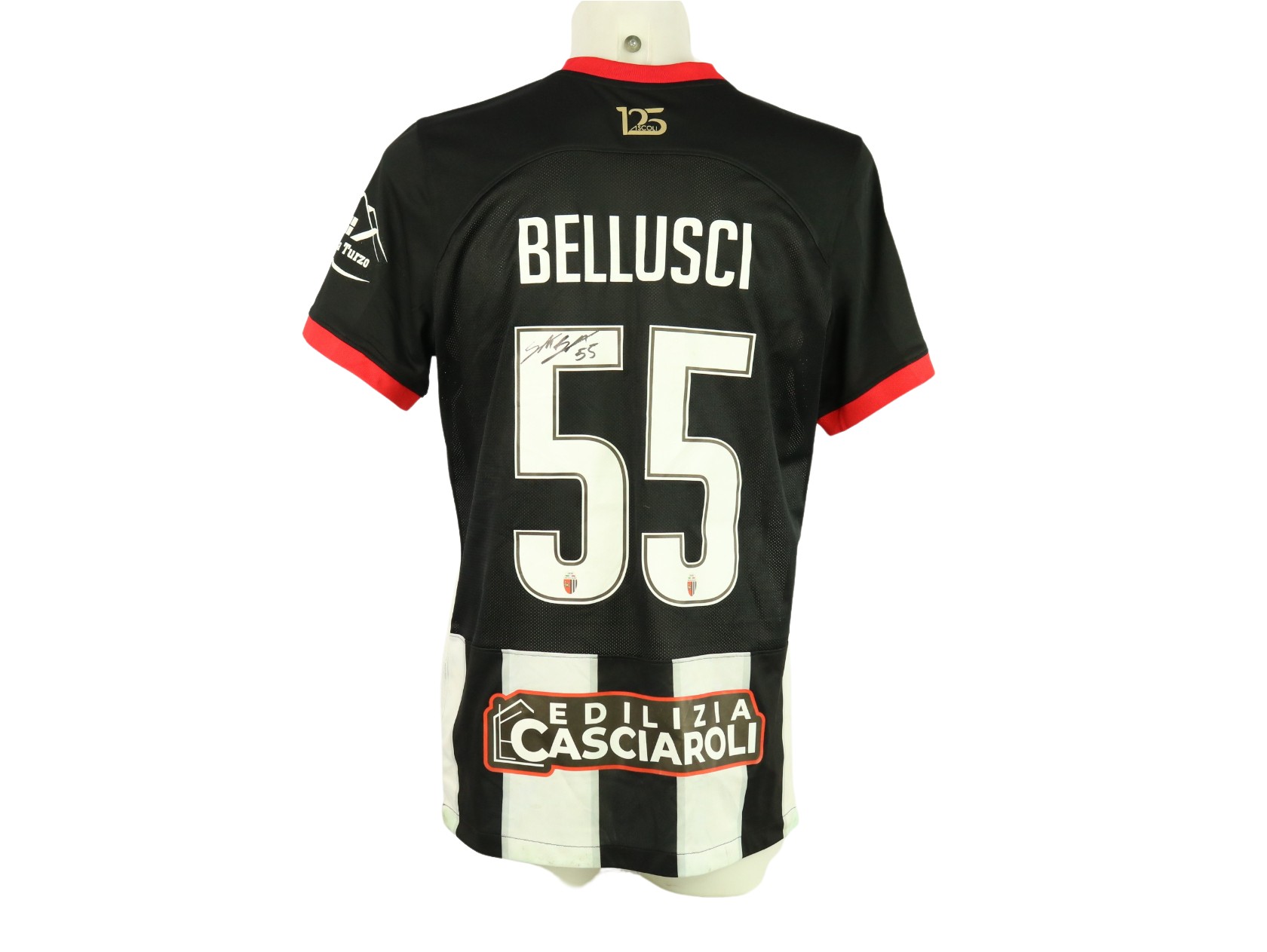Bellusci's unwashed Signed Shirt, Ascoli vs Cremonese 2024 - CharityStars