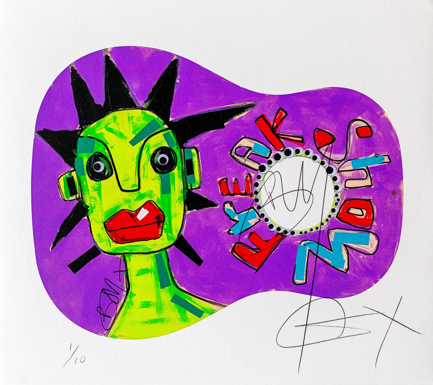 Signed, Limited Edition Print by Boy George, White Hole Edition ...