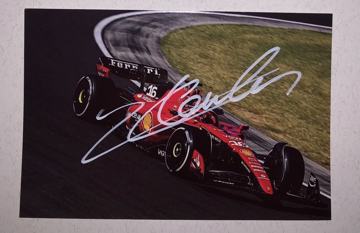 Photograph Signed by Charles Leclerc - CharityStars